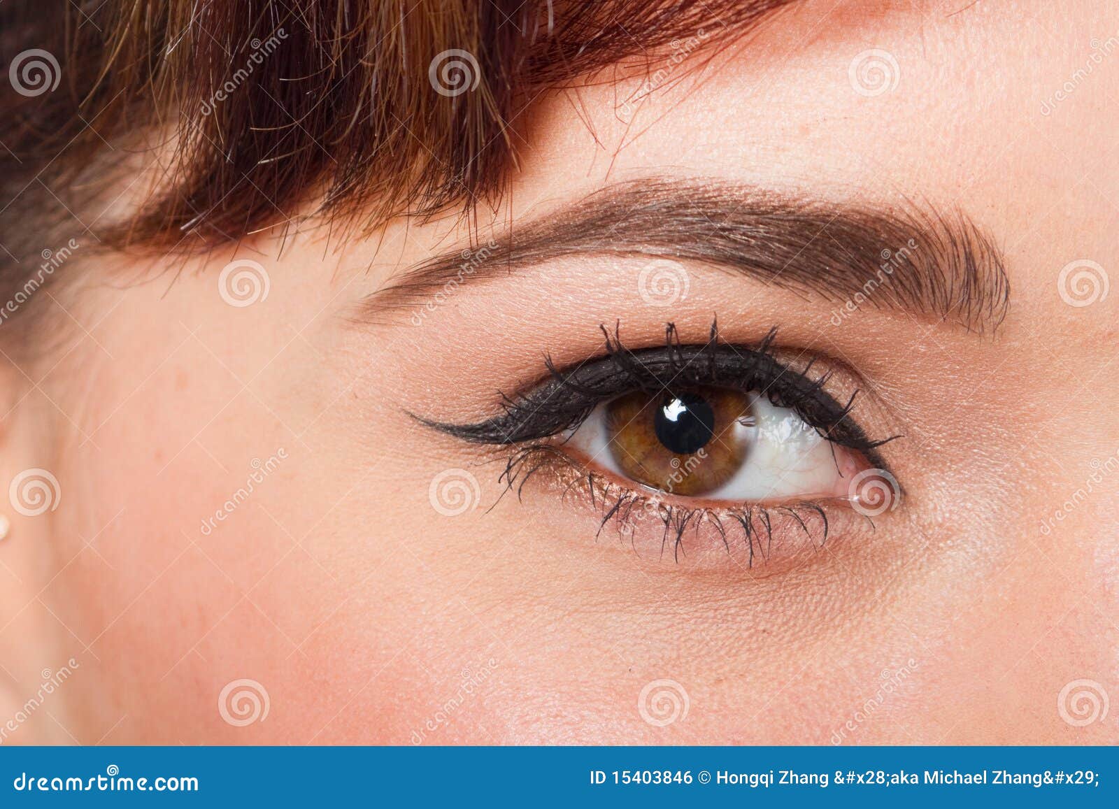 Eye stock photo. Image of color, beautiful, concept, mascara - 15403846