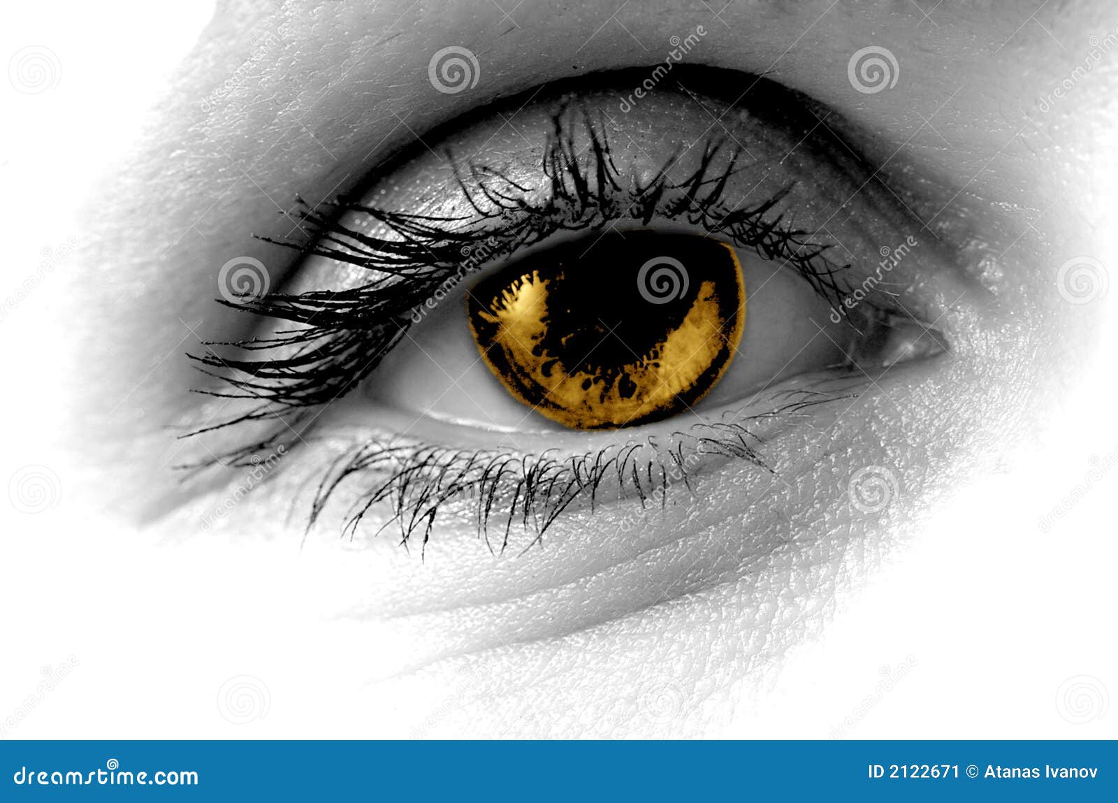 Eye stock image. Image of skin, young, abstract, black - 2122671