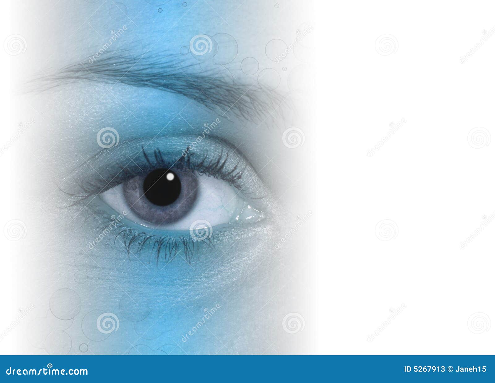 Eye abstract stock illustration. Illustration of white - 5267913