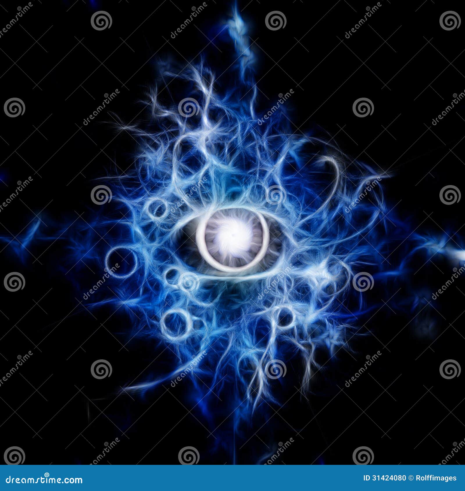 Eye Abstract stock illustration. Illustration of dreams - 31424080