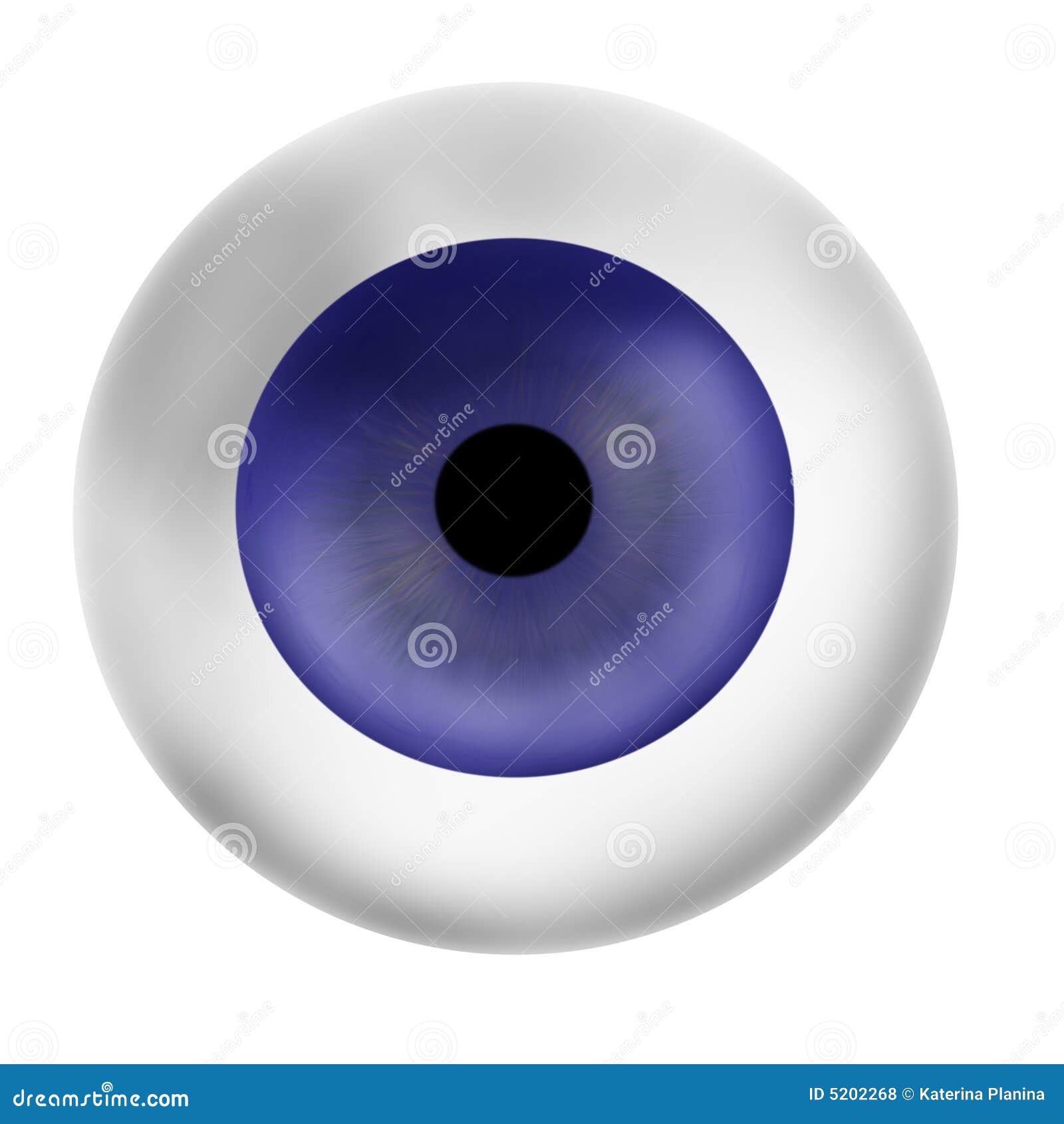 Eye ball stock illustration. Illustration of eyeball, body - 5202268