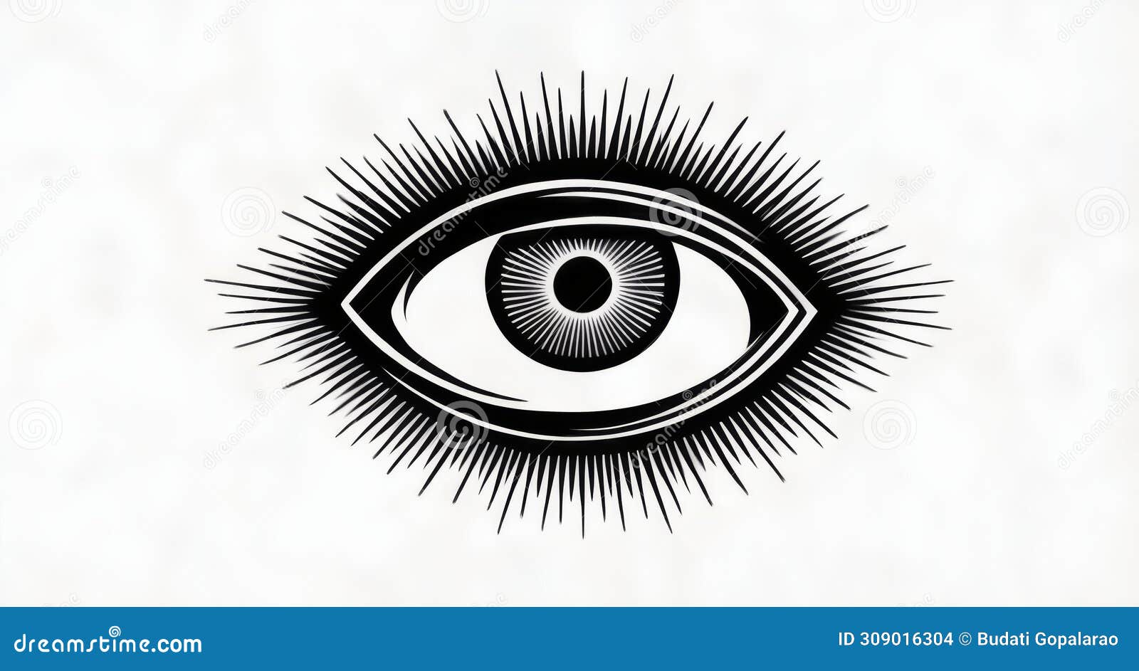Eye of the Beholder - a Symbol of Insight and Perception Stock ...
