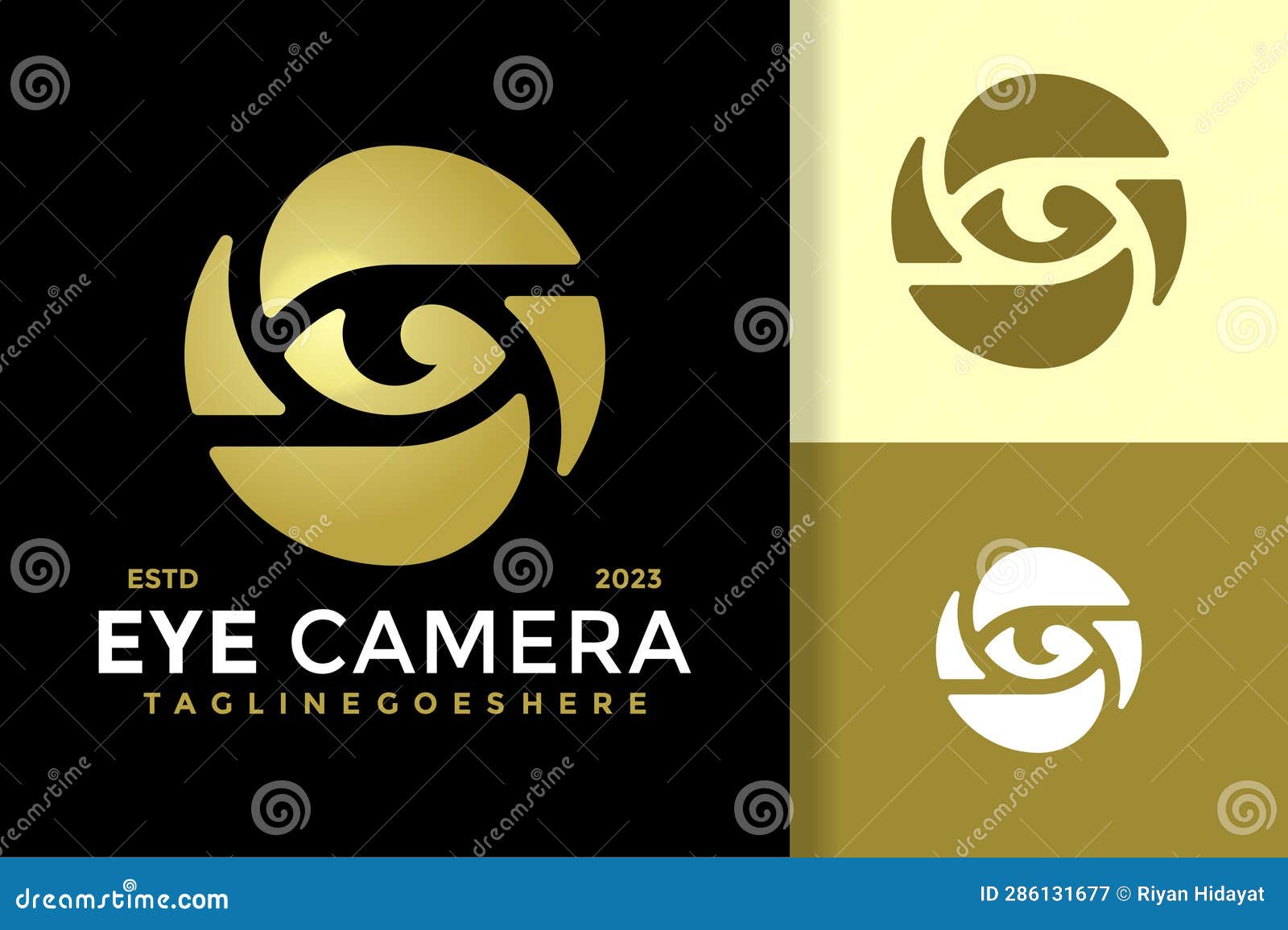Eye Camera Logo Design Vector Symbol Icon Illustration Stock ...
