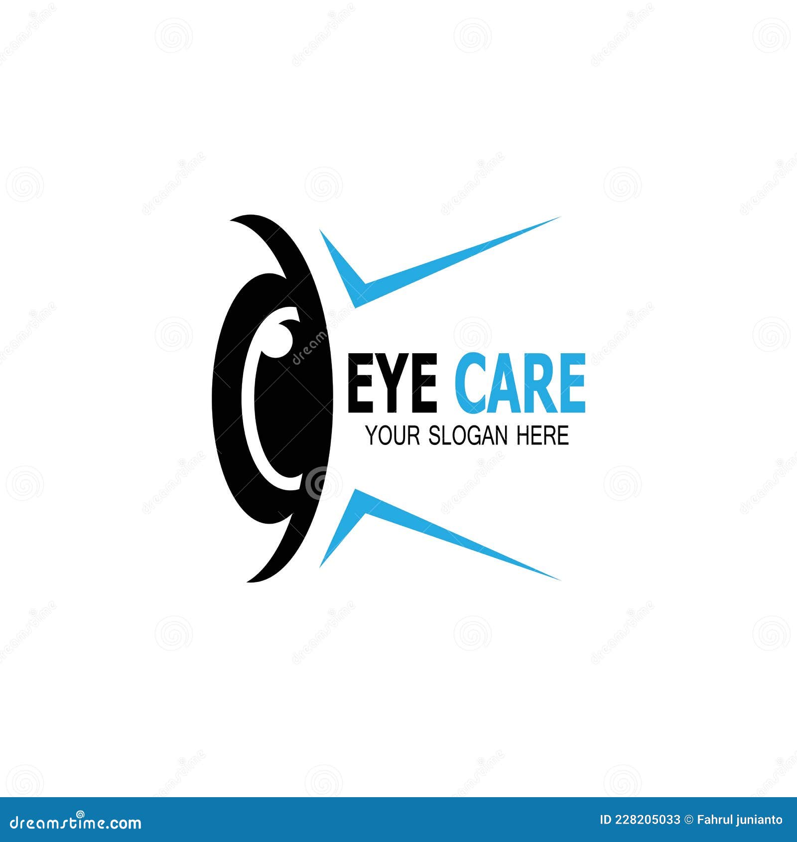 Eye Care Health Icon and Symbol Vector Stock Vector - Illustration of ...