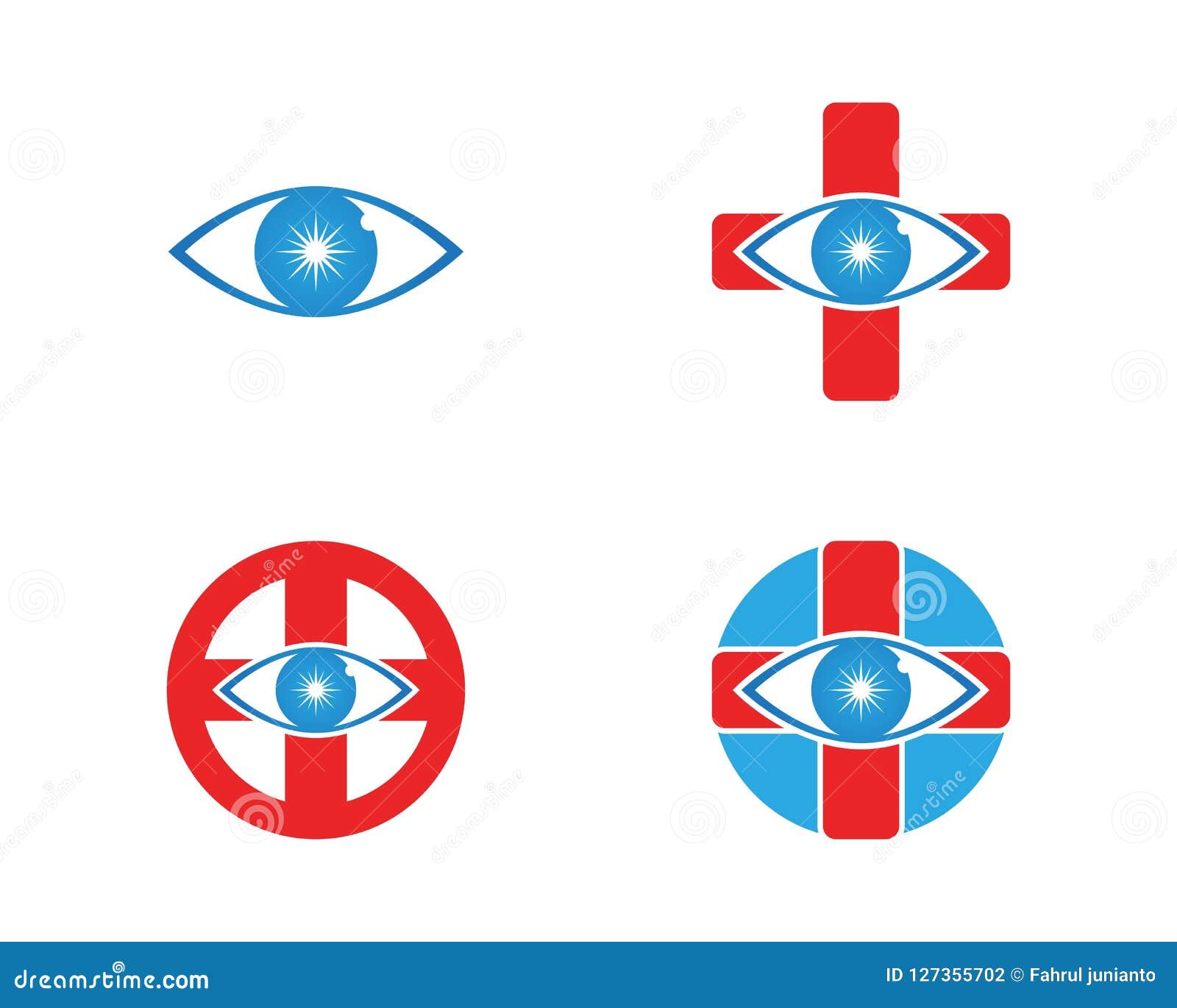Eye Care Health Logo Vector Stock Vector - Illustration of seek, icon ...