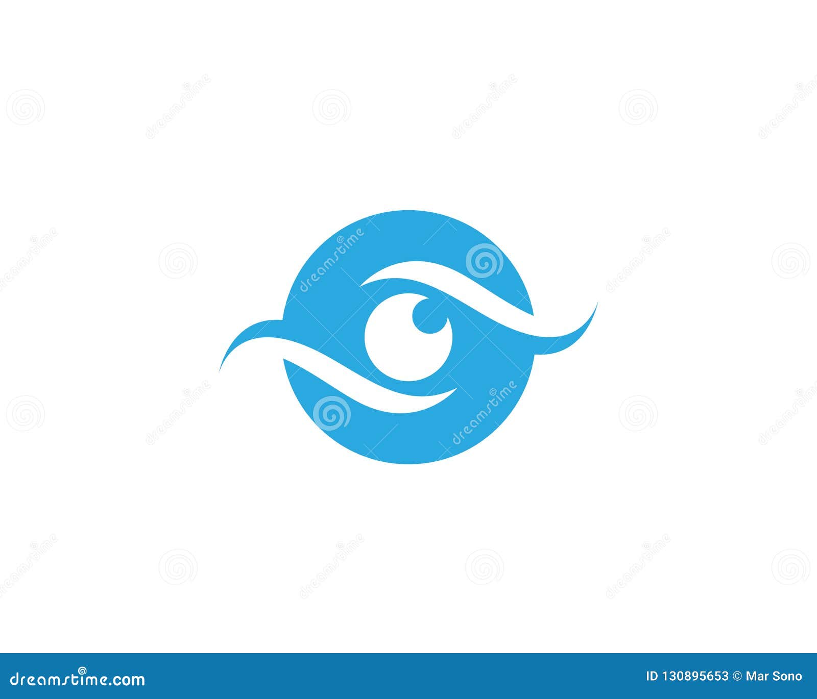Eye Care Health Logo Vector Stock Vector - Illustration of identity ...