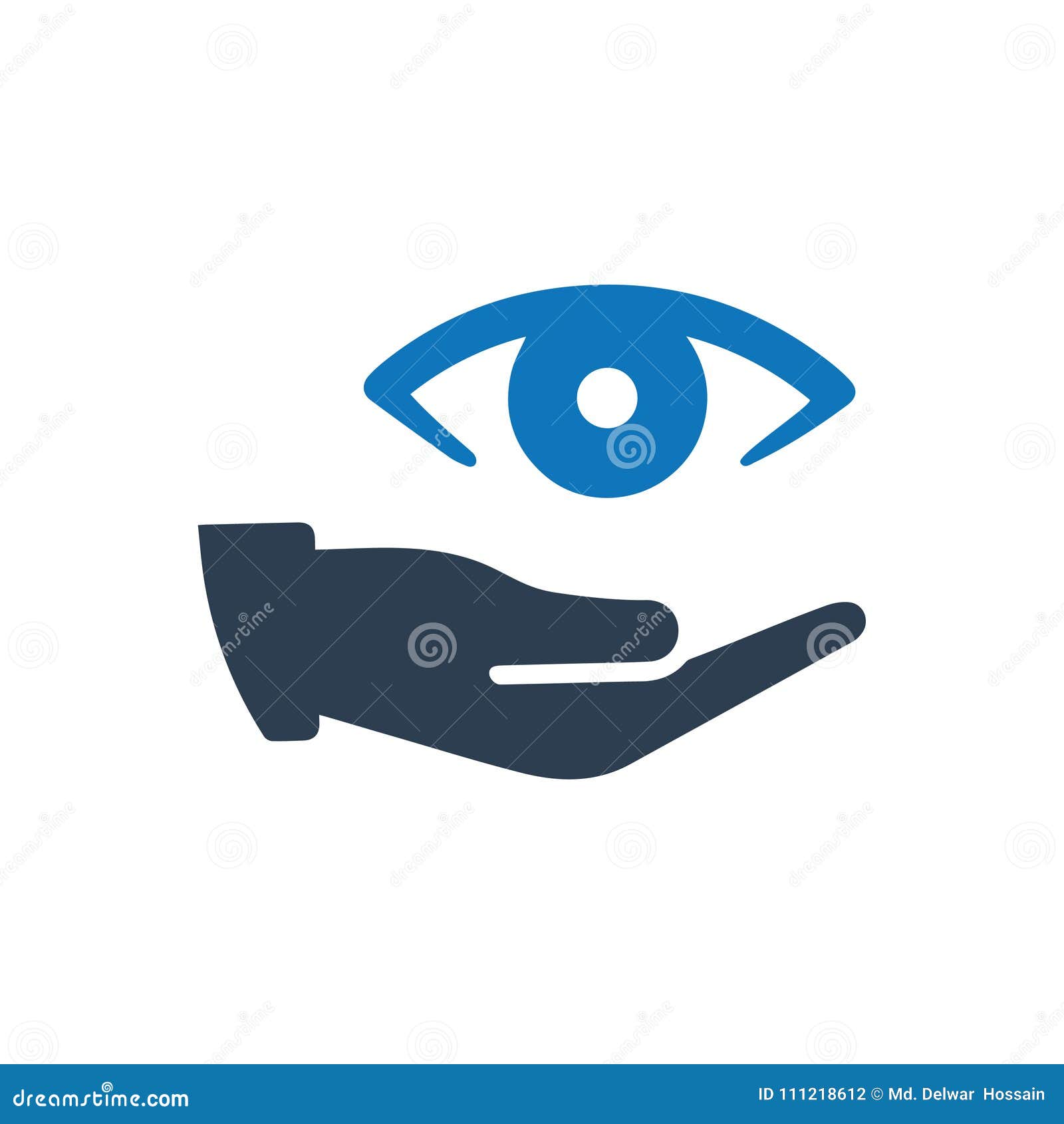 Eye Care Icon stock vector. Illustration of ophthalmology - 111218612