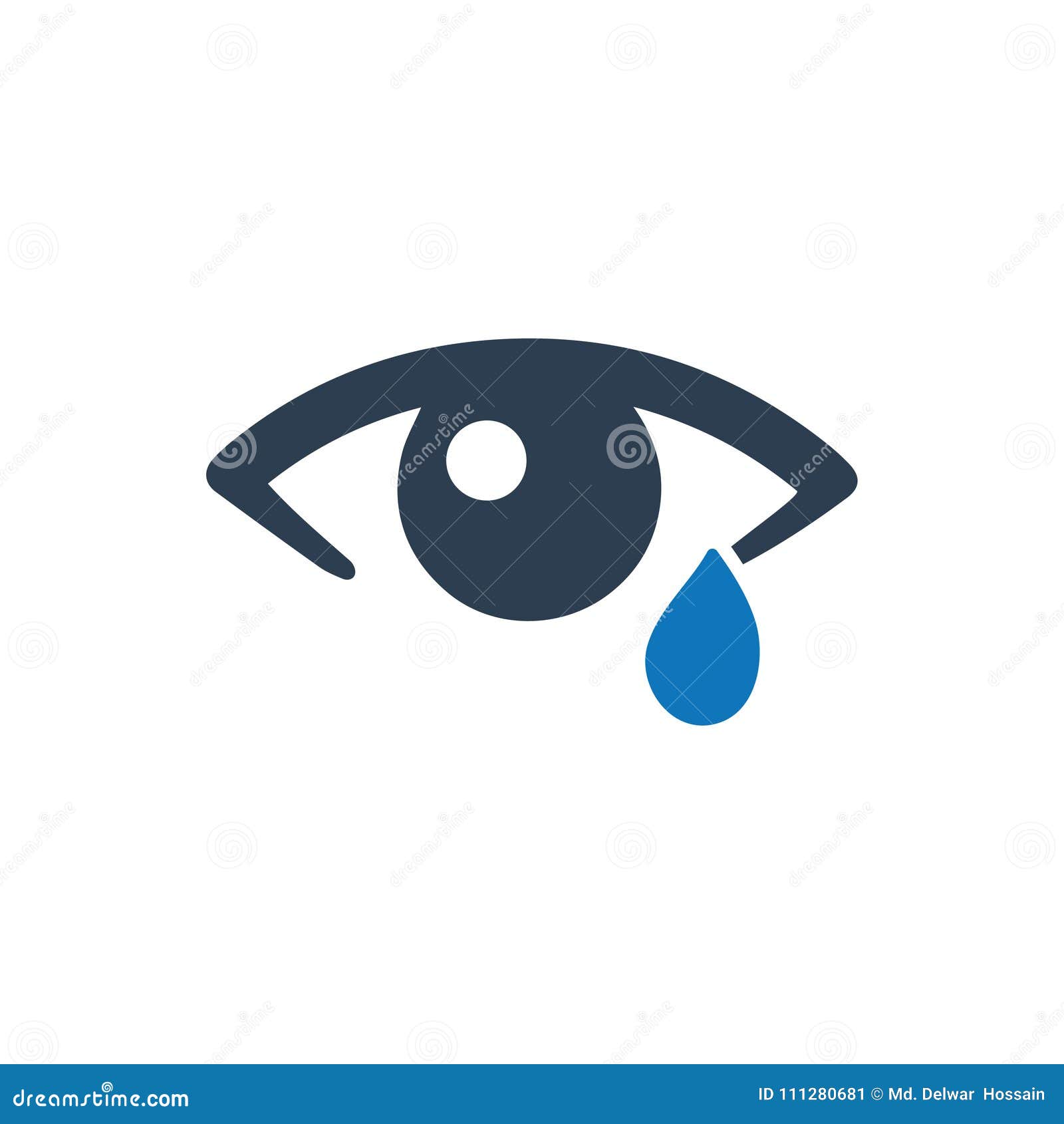 Eye Care Icon stock vector. Illustration of vision, care - 111280681