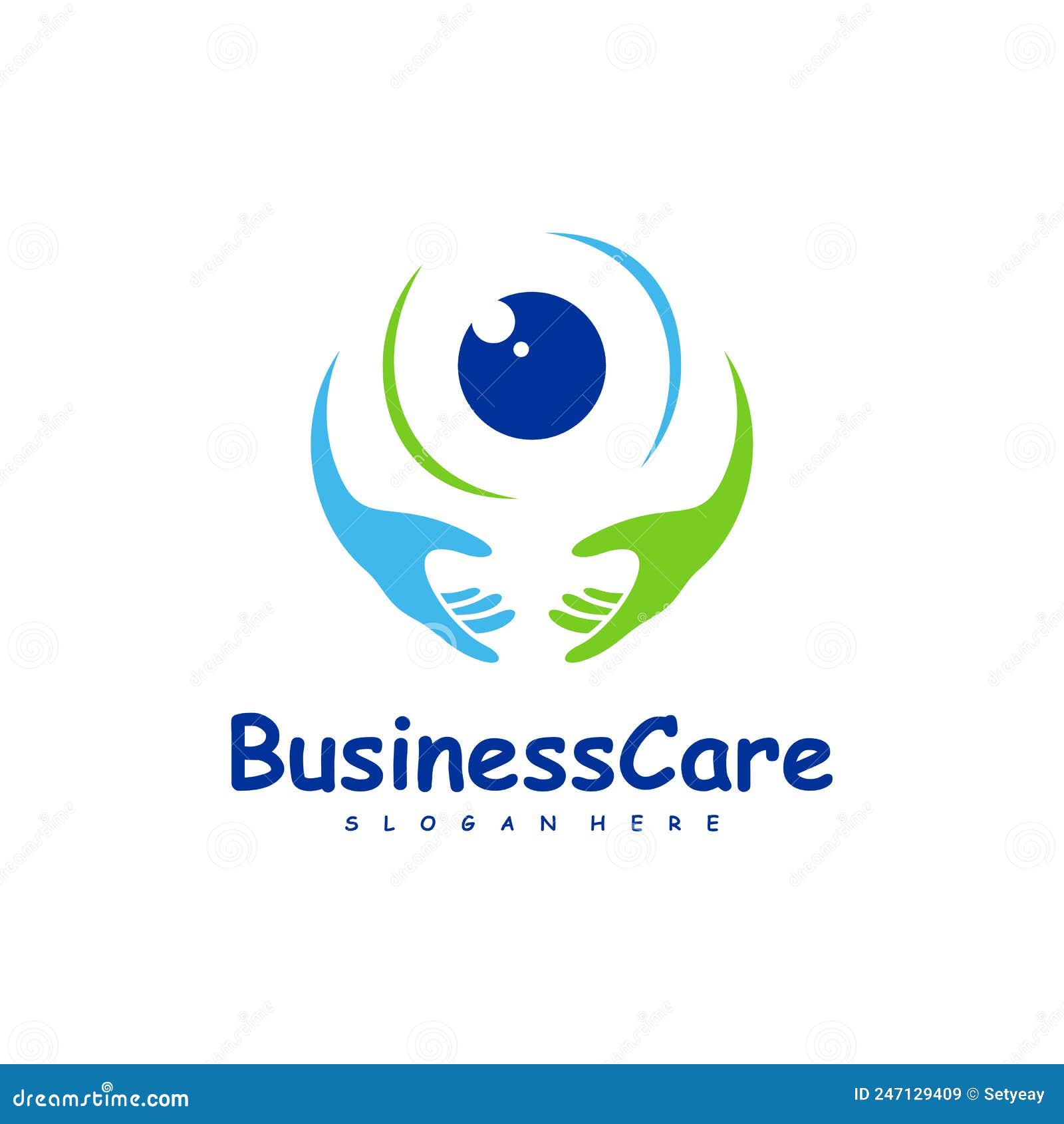 Eye Care Logo Design Vector. Icon Symbol Stock Illustration ...