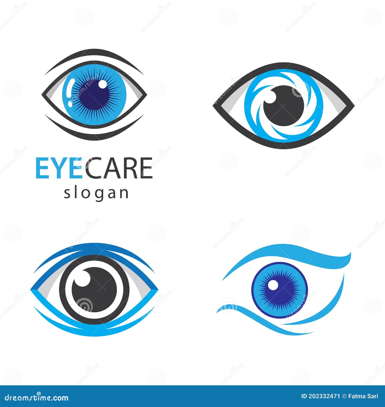 Eye care logo images stock vector. Illustration of look - 202332471