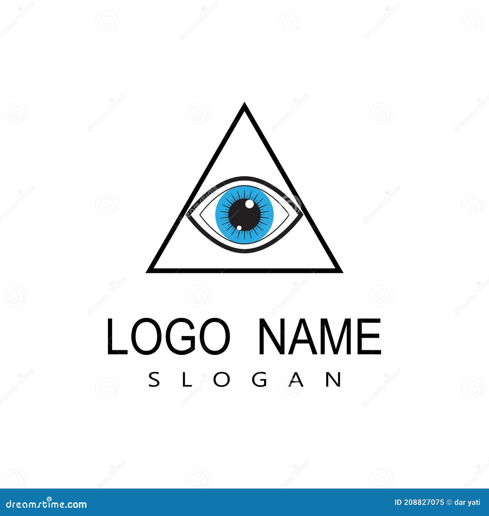 Eye Care Logo and Symbols Template Vector Icons App Stock Vector ...