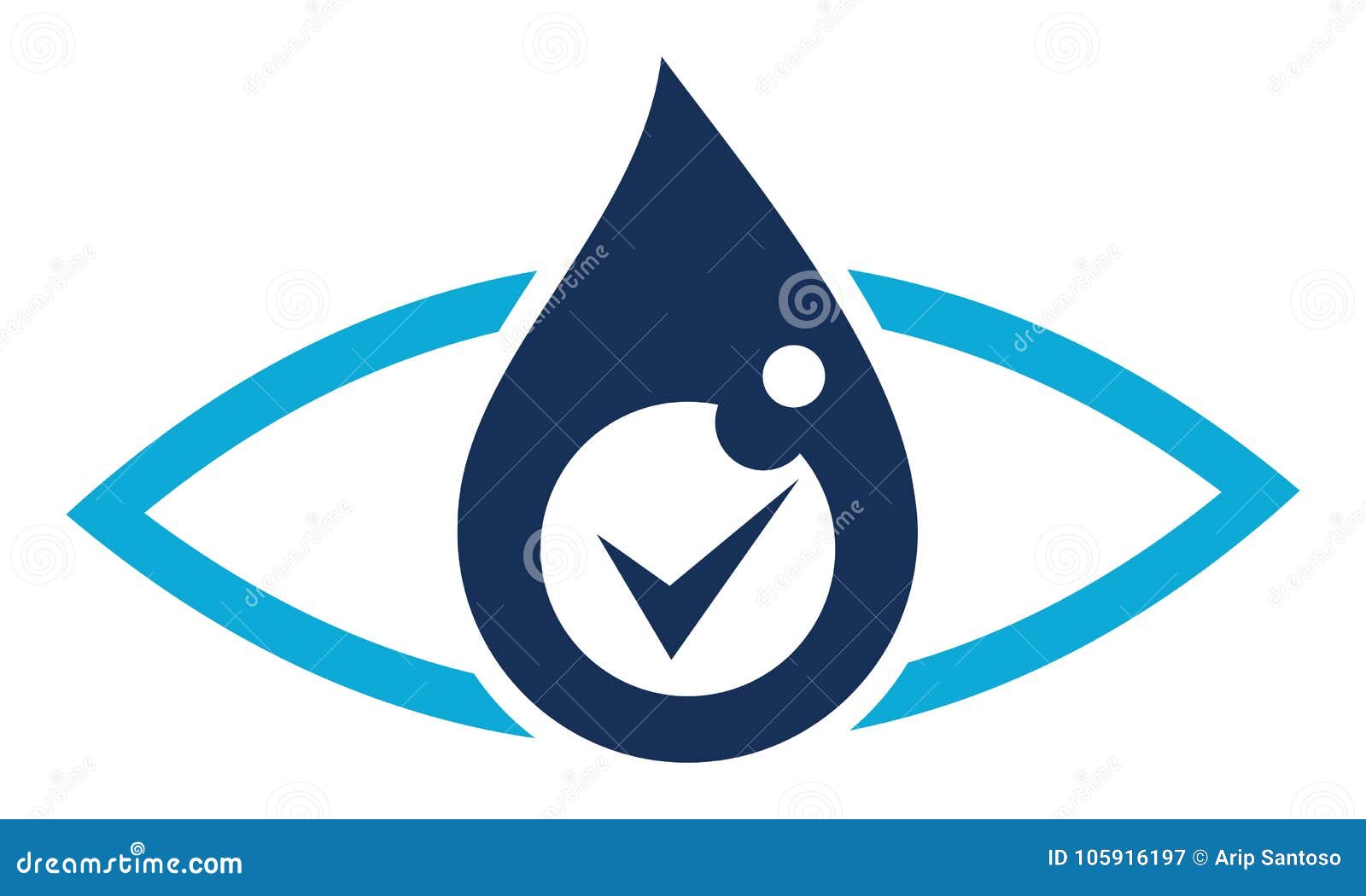 Eye Care Solutions stock vector. Illustration of medic - 105916197