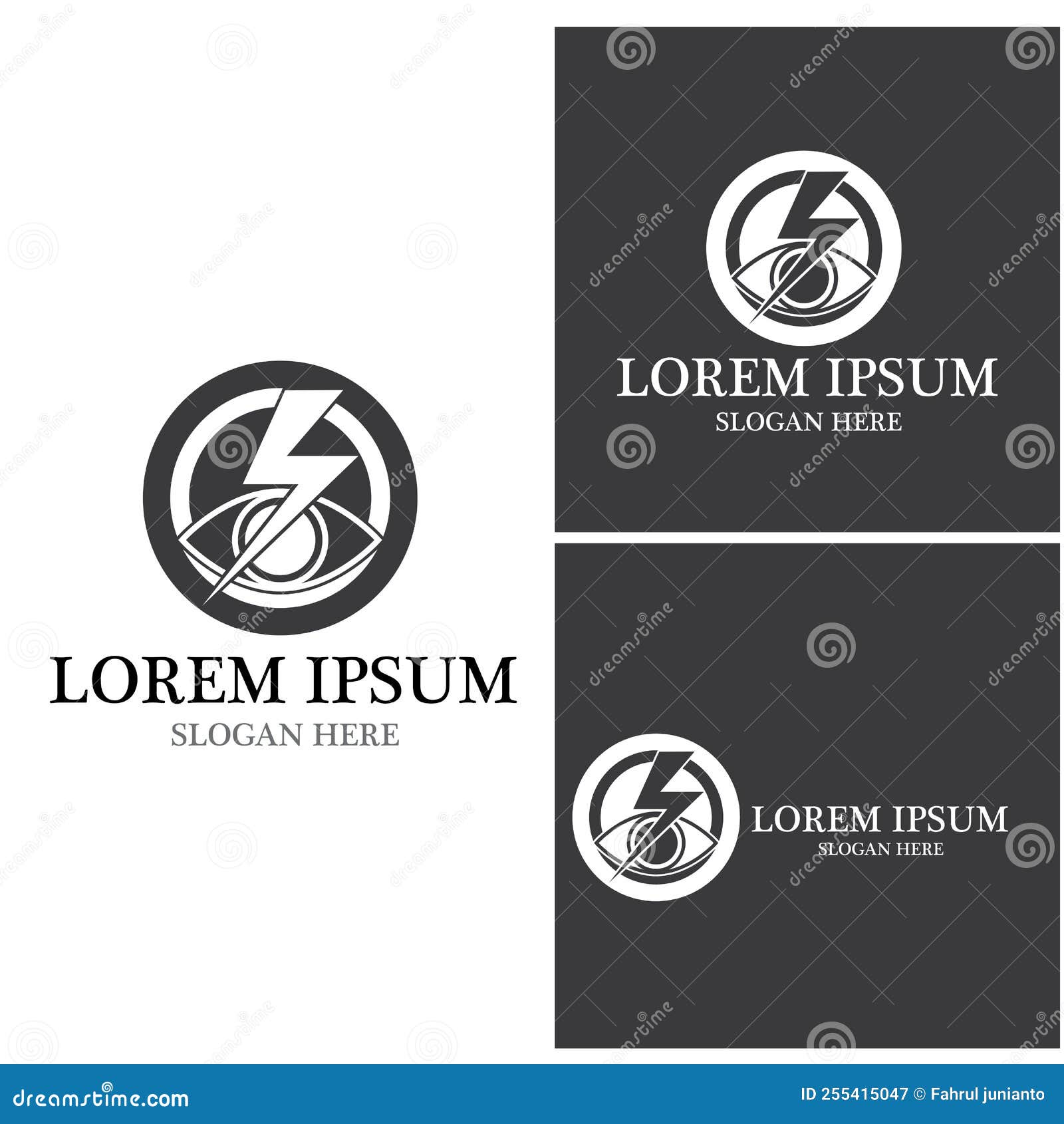 Eye Care Vector Logo Design Stock Illustration - Illustration of emblem ...