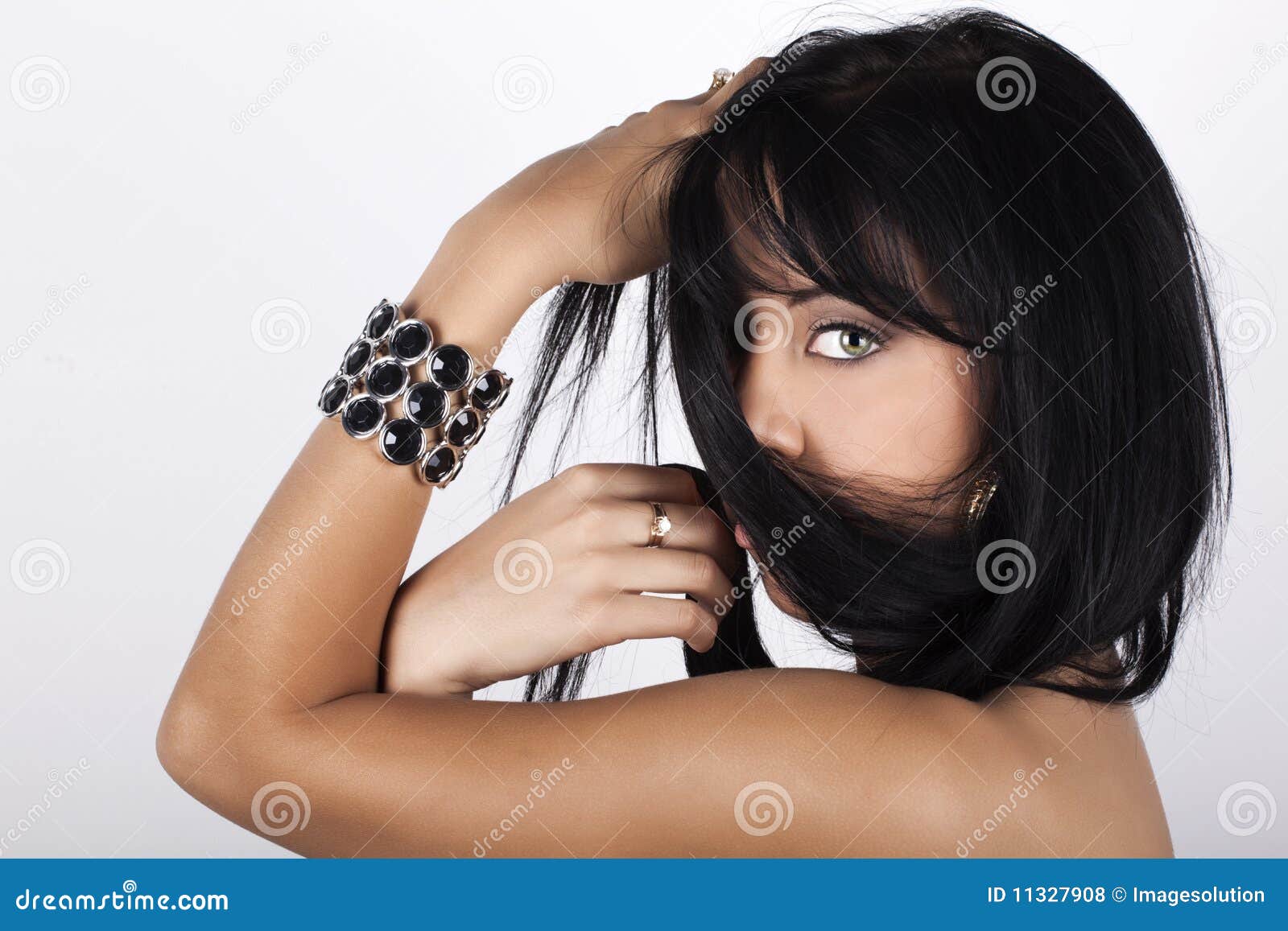 Eye catching beauty stock photo. Image of cute, female - 11327908