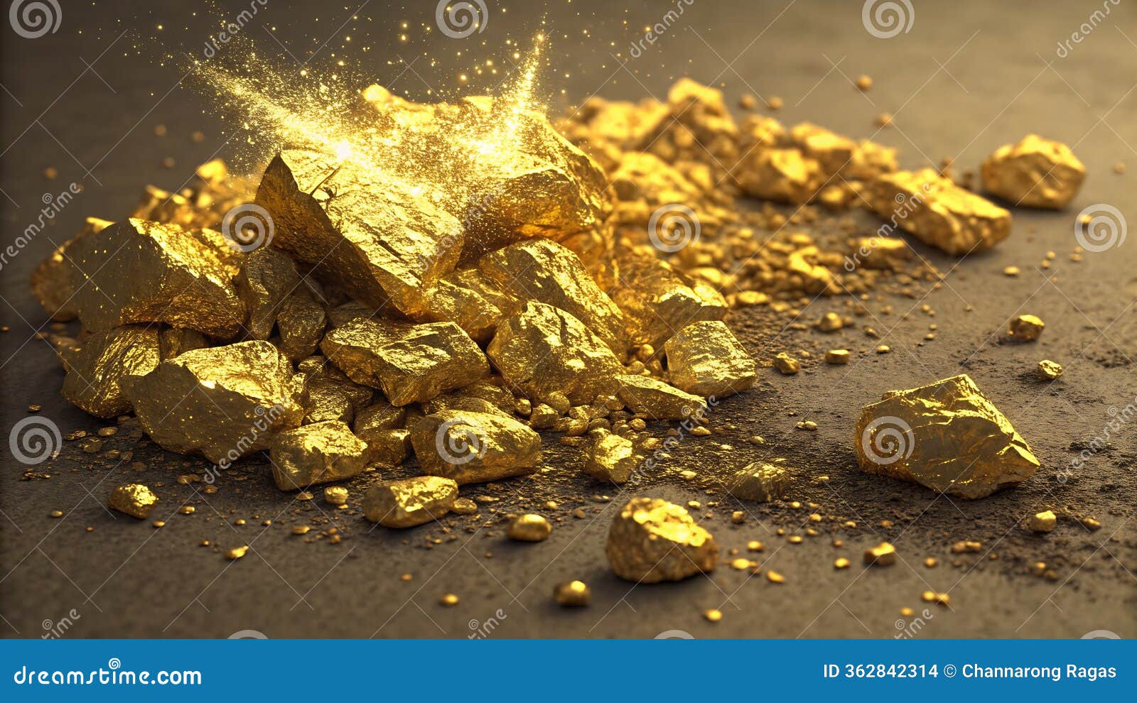 Crushed Gold Texture with an Uneven Surface and Shimmering Highlights ...