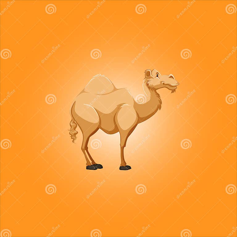 Eye-Catching Desert Camel Vector – EPS Format for Creative Masterpieces ...