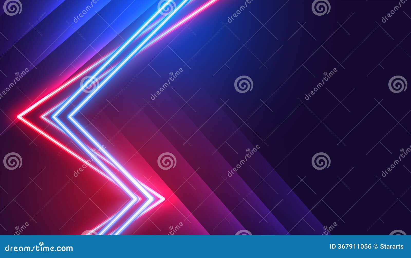 Digital Neon Tree With Futuristic Analytics Background Royalty-Free ...