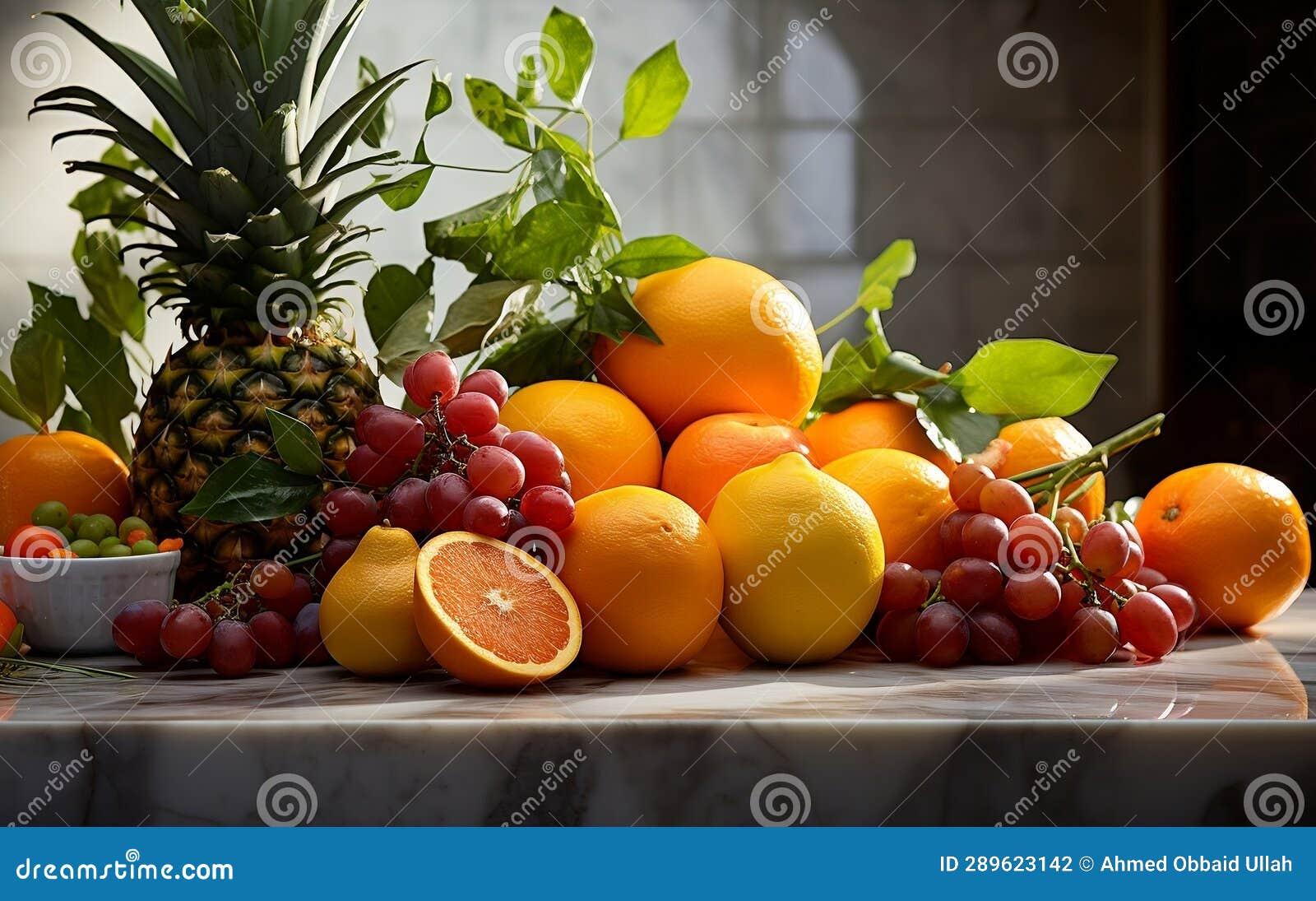 Eye-Catching Fruit Visuals. Generative by Ai Stock Illustration ...