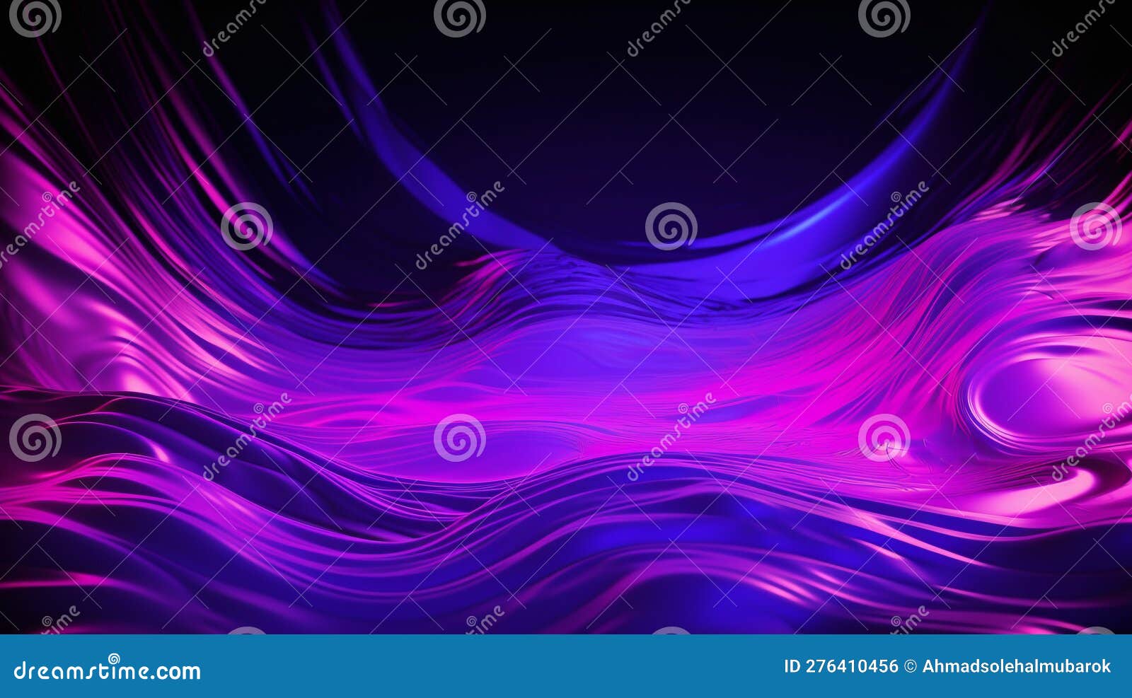 Vibrant Neon Liquid Background Stock Illustration - Illustration of ...