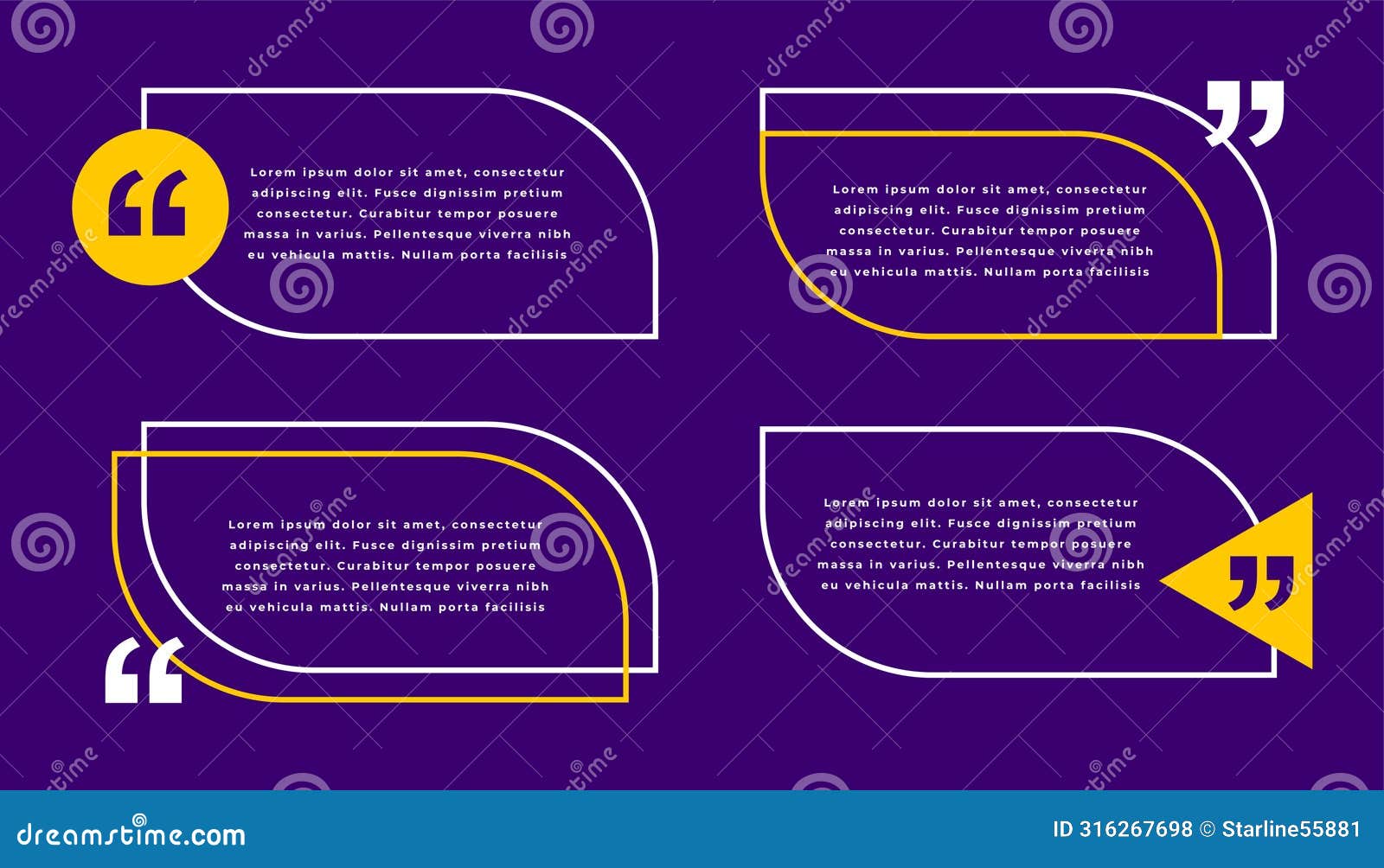 Eye Catching Inverted Comma Frame Icon in Collection Stock Vector ...