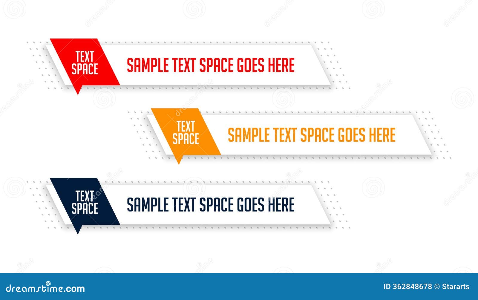 Eye Catching Lower Third Business Banner for Special Report Stock ...