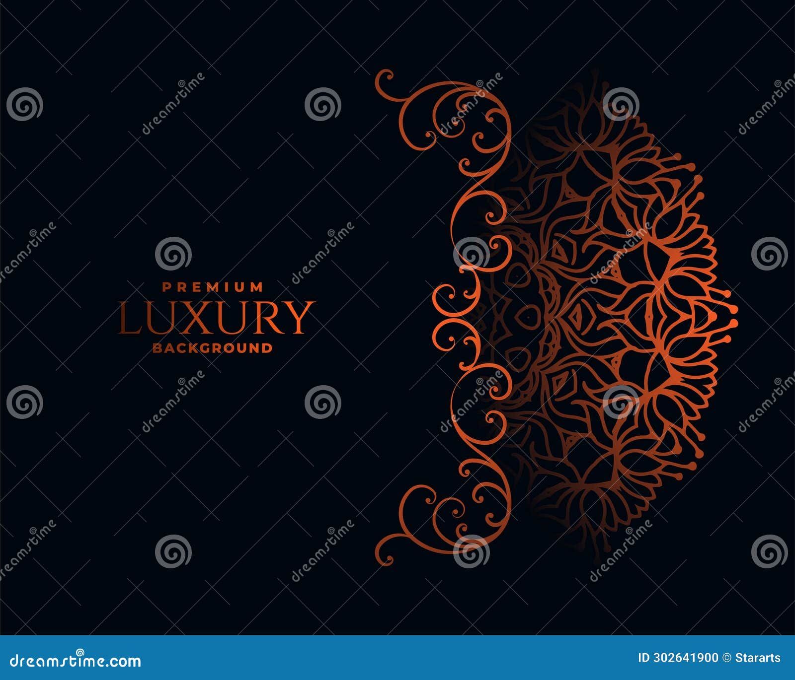 Eye Catching Mandala Pattern Border Frame Background Vector ...