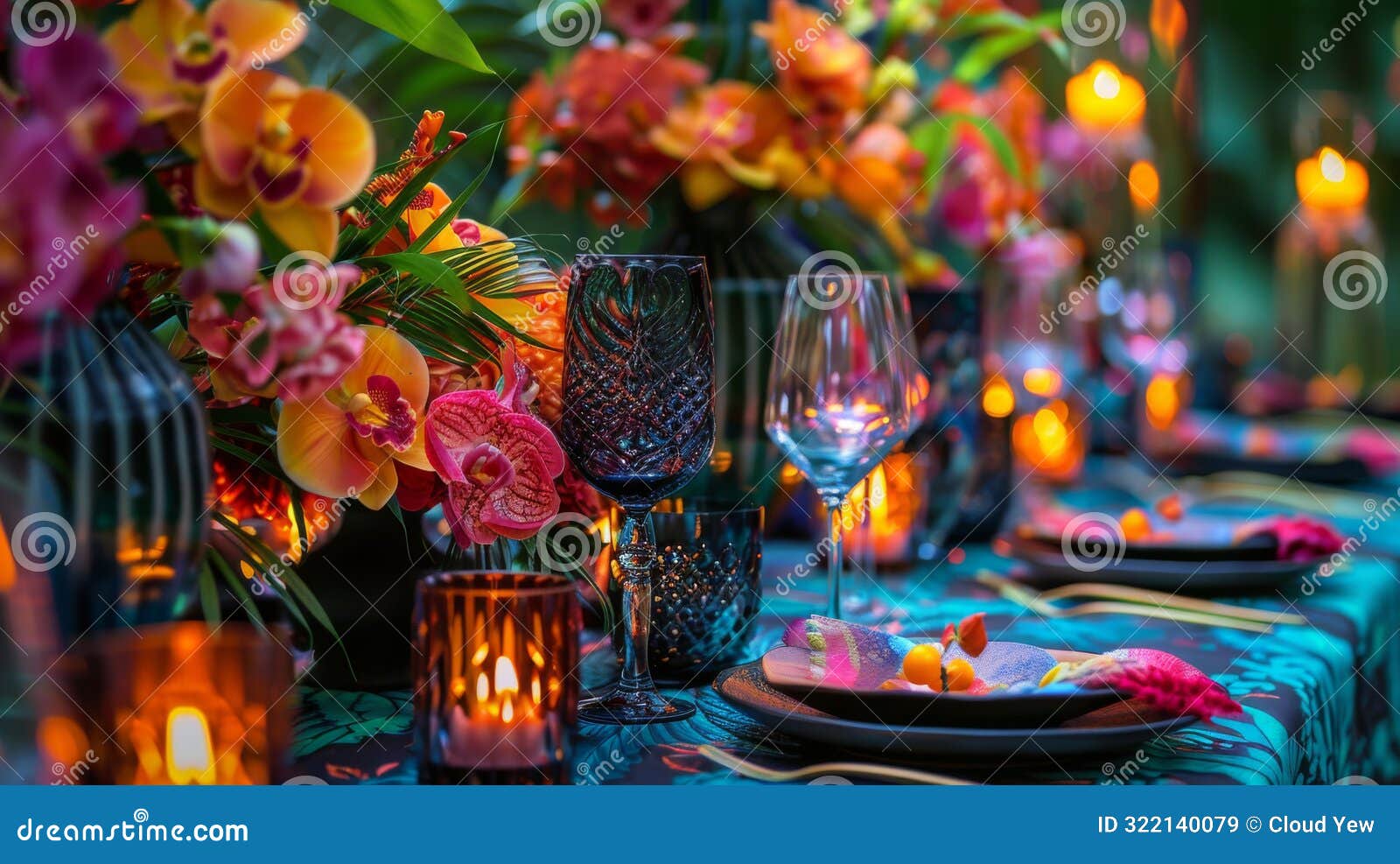 Eye-catching Party Arrangement Designed with an Attention-grabbing ...