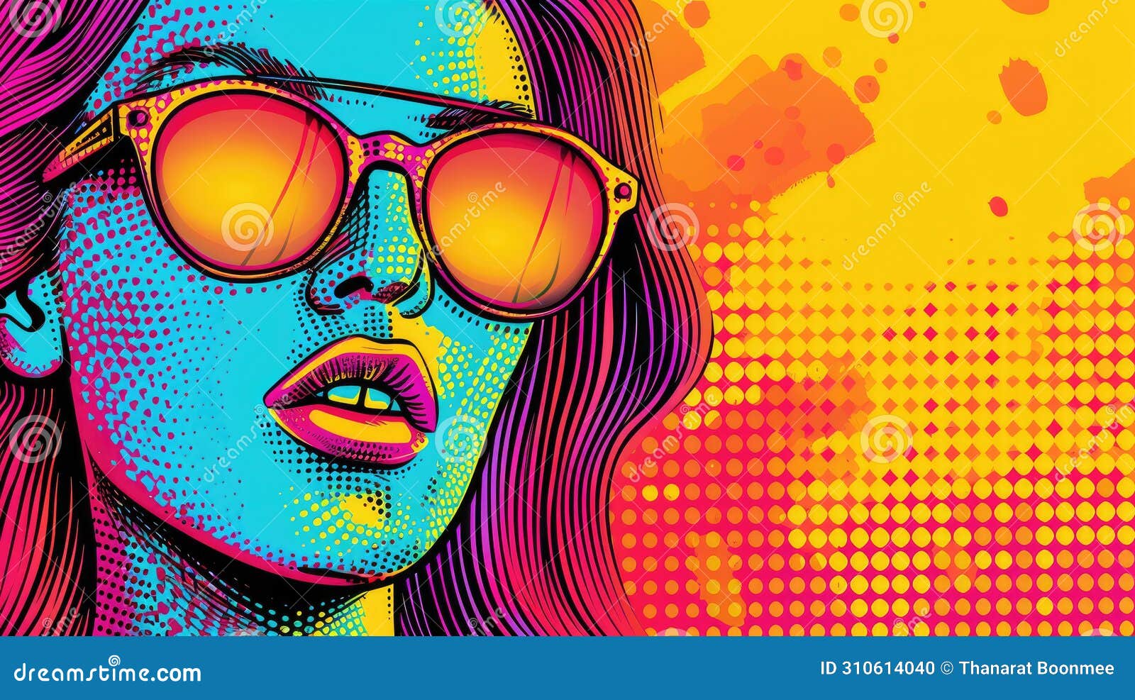 Eye-catching Pop Art Background, Perfect for Advertising and ... Eye-catching Pop Art Background, Perfect for Advertising and ...