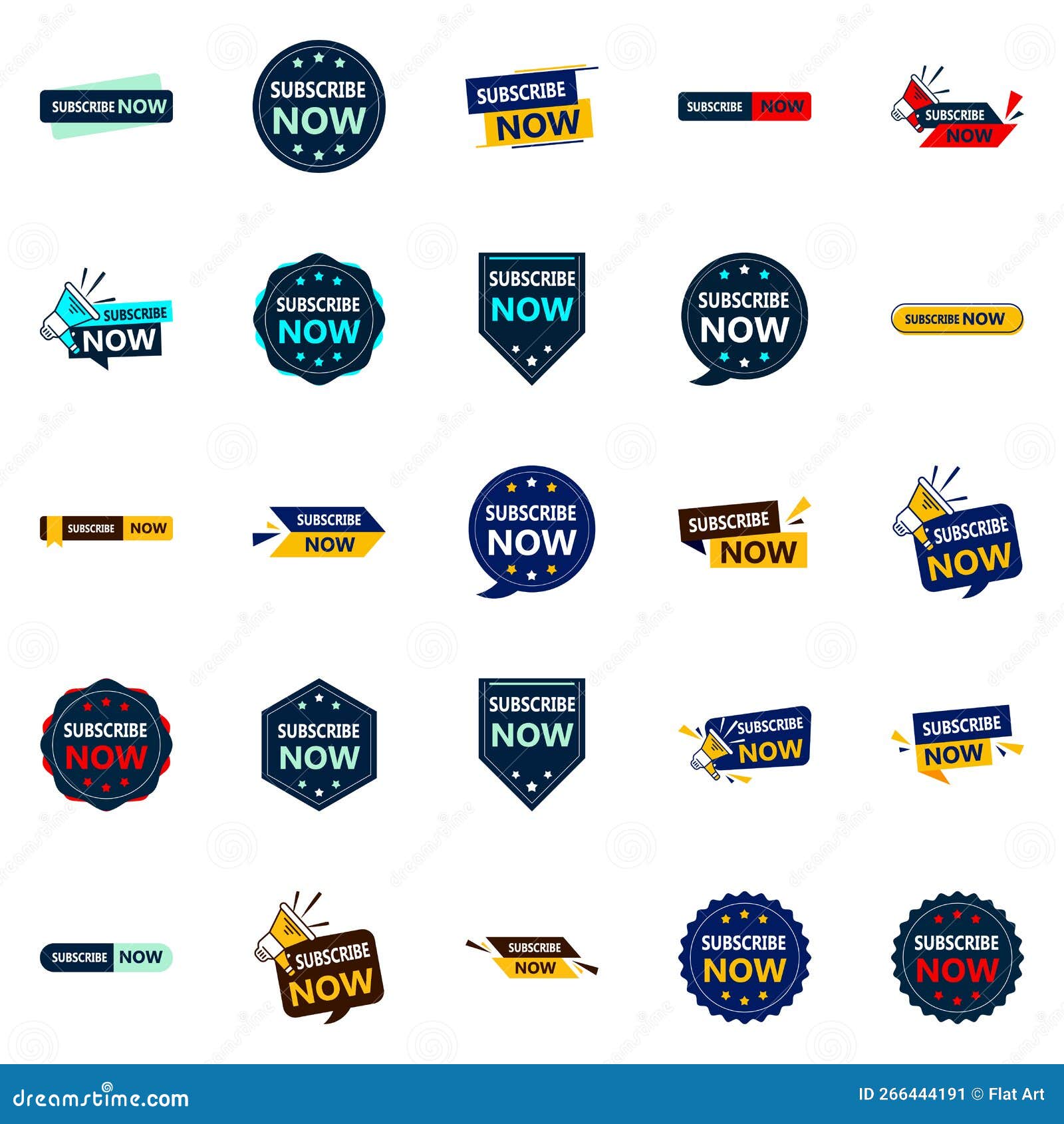 25 Eye-catching Subscribe Now Graphic Elements for Email Campaigns ...