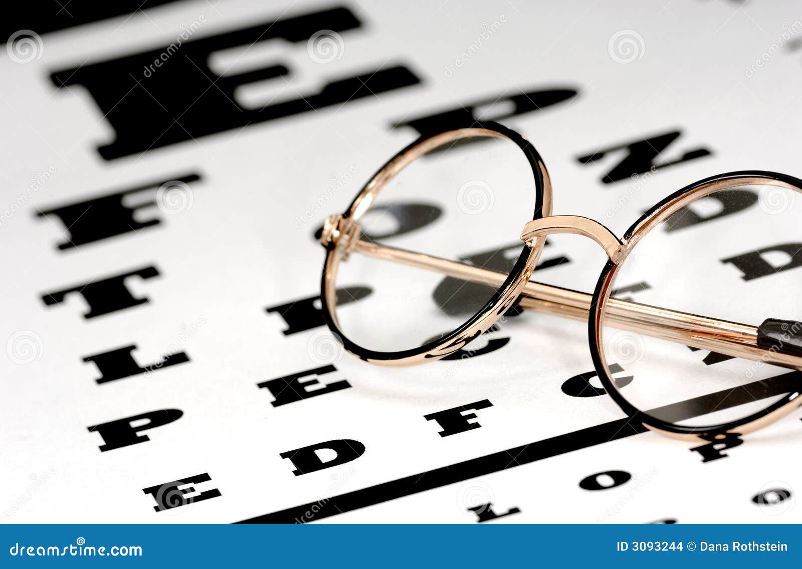 Eye Chart stock photo. Image of optometry, chart, eyechart - 3093244