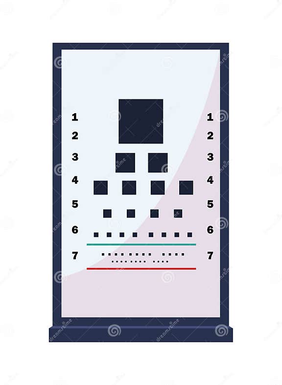 Eye chart design stock vector. Illustration of focus - 273184896
