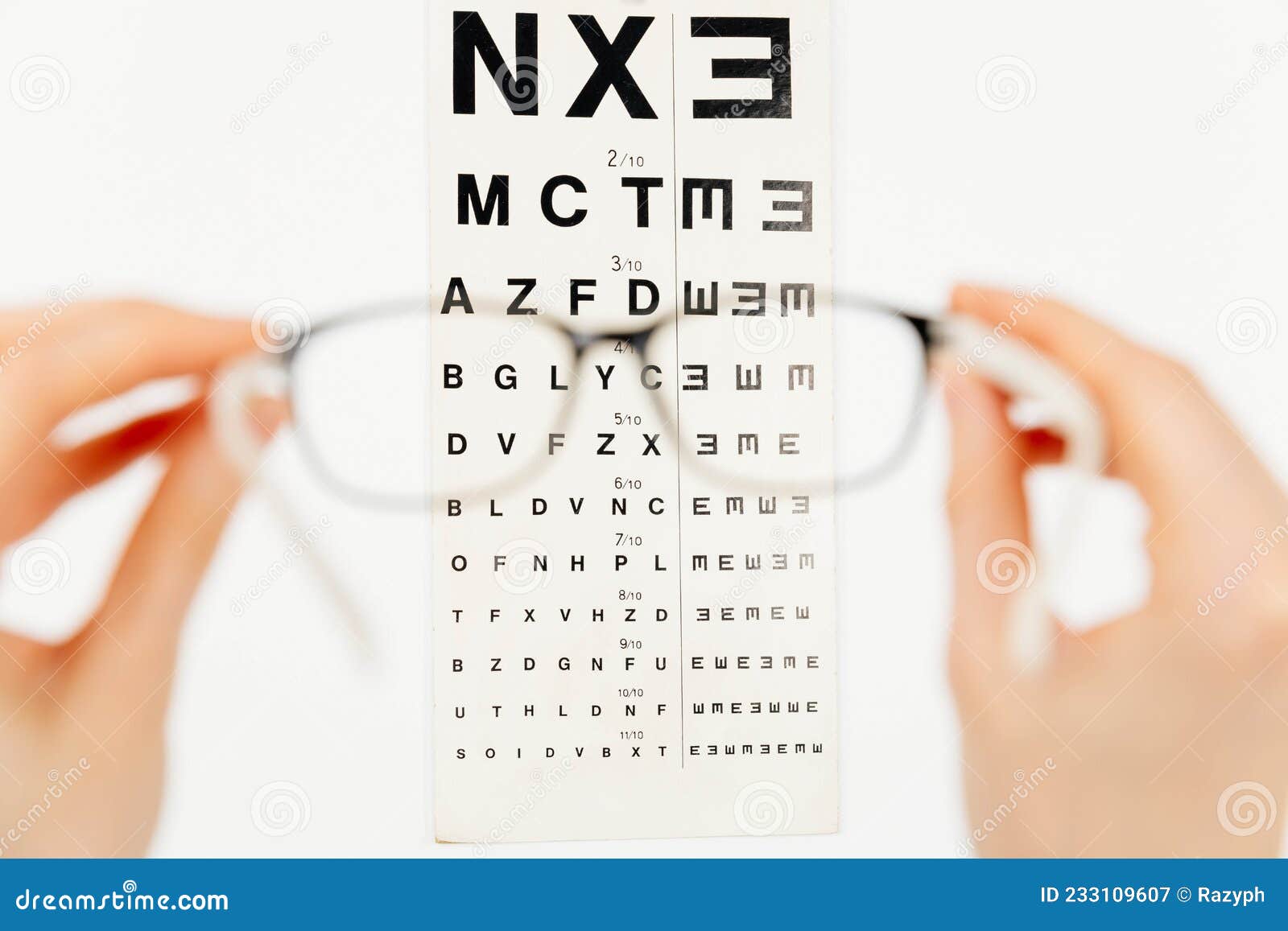 Eye check stock image. Image of frame, oculist, field - 233109607