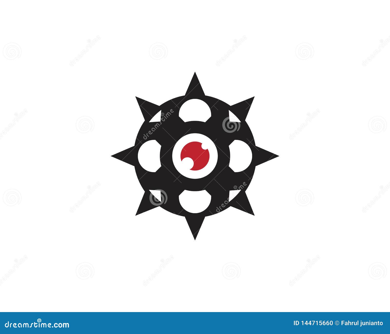 Eye compass logo vector stock vector. Illustration of direction - 144715660