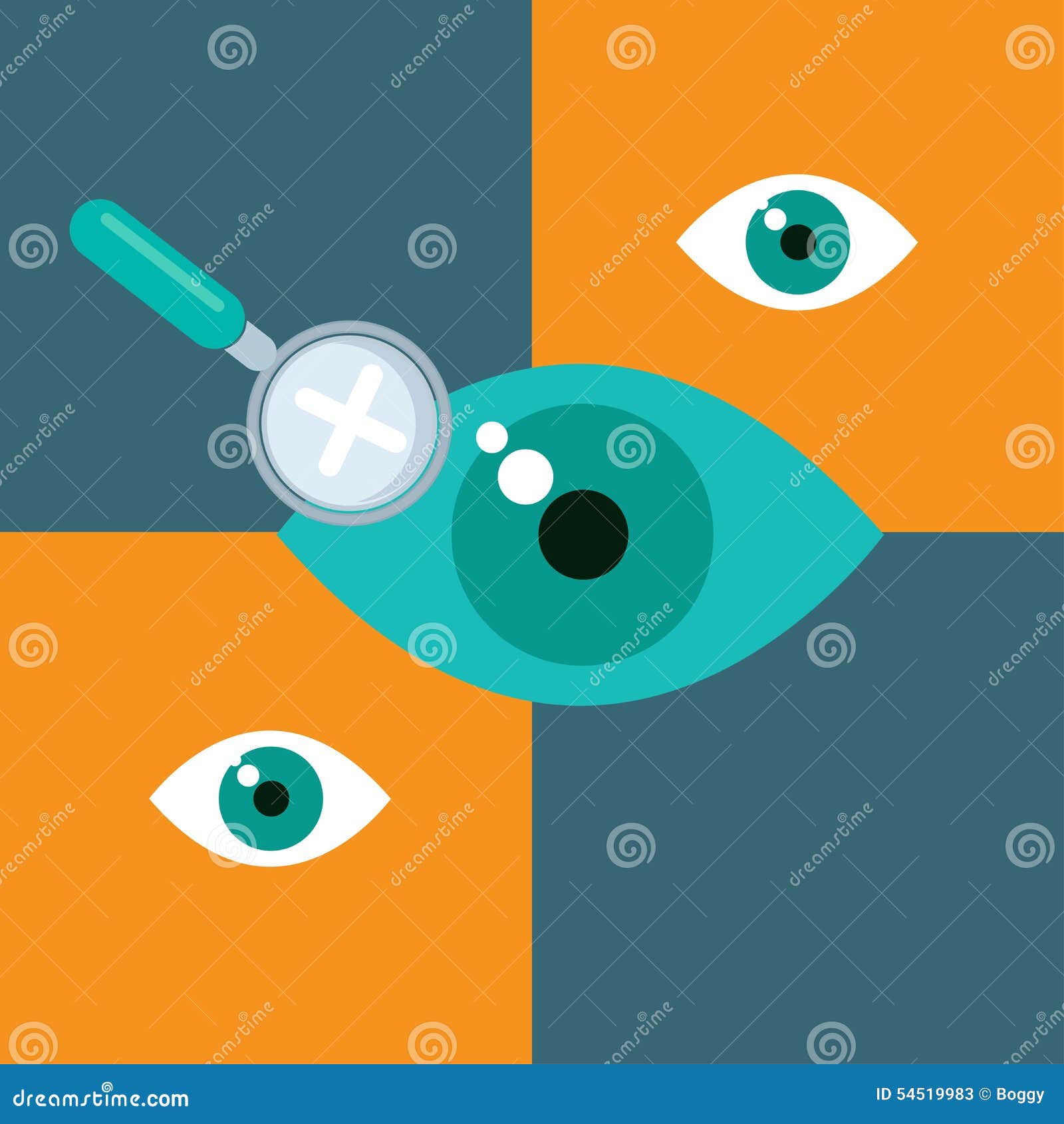 Eye concept stock illustration. Illustration of shape - 54519983