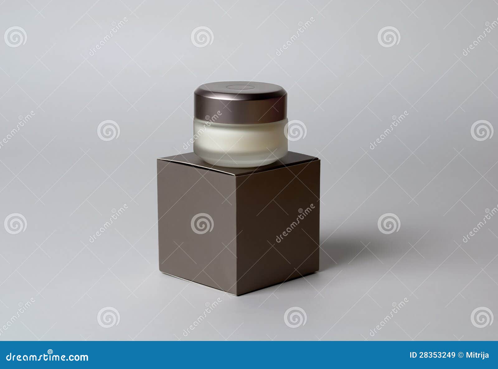 Eye Cream Container and Box Stock Image - Image of antiaging ...