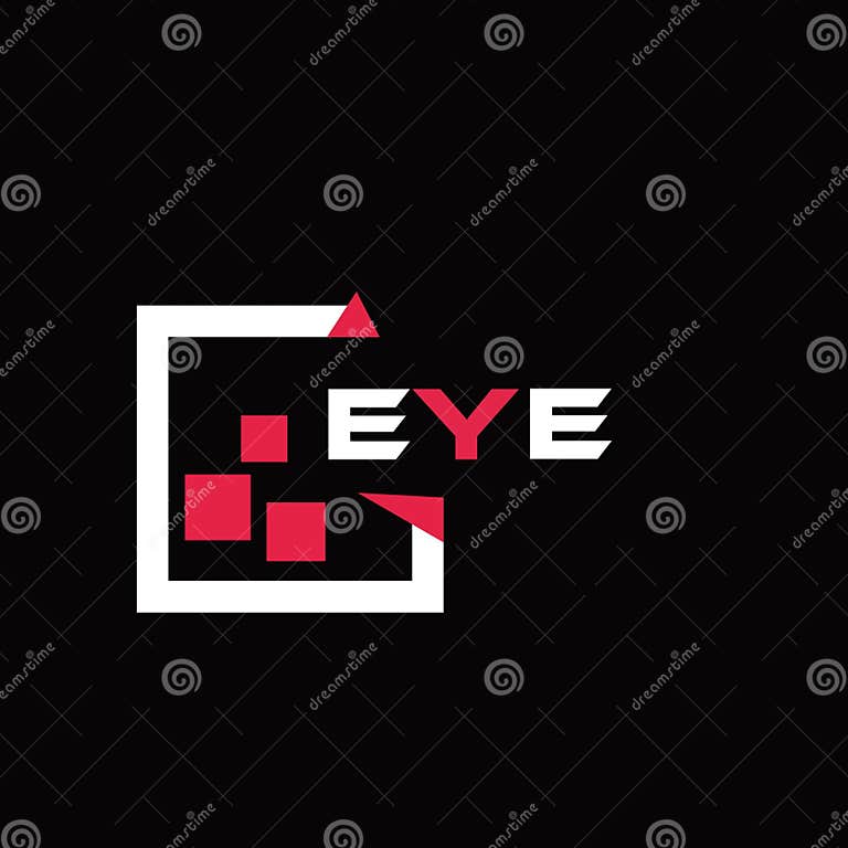 EYE Creative Minimalist Letter Logo. EYE Unique Vector Initials ...