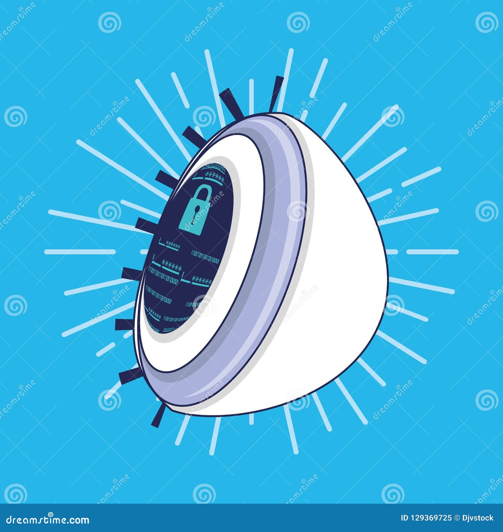 Privacy Icon Vector, Flat Cartoon Shield Checkmark With User Silhouette ...