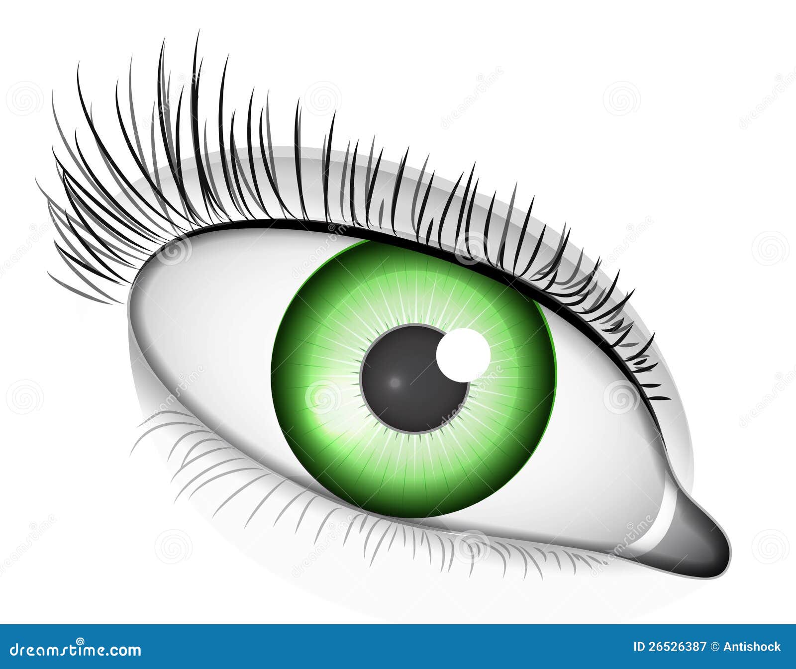 Eye design stock illustration. Illustration of abstract - 26526387