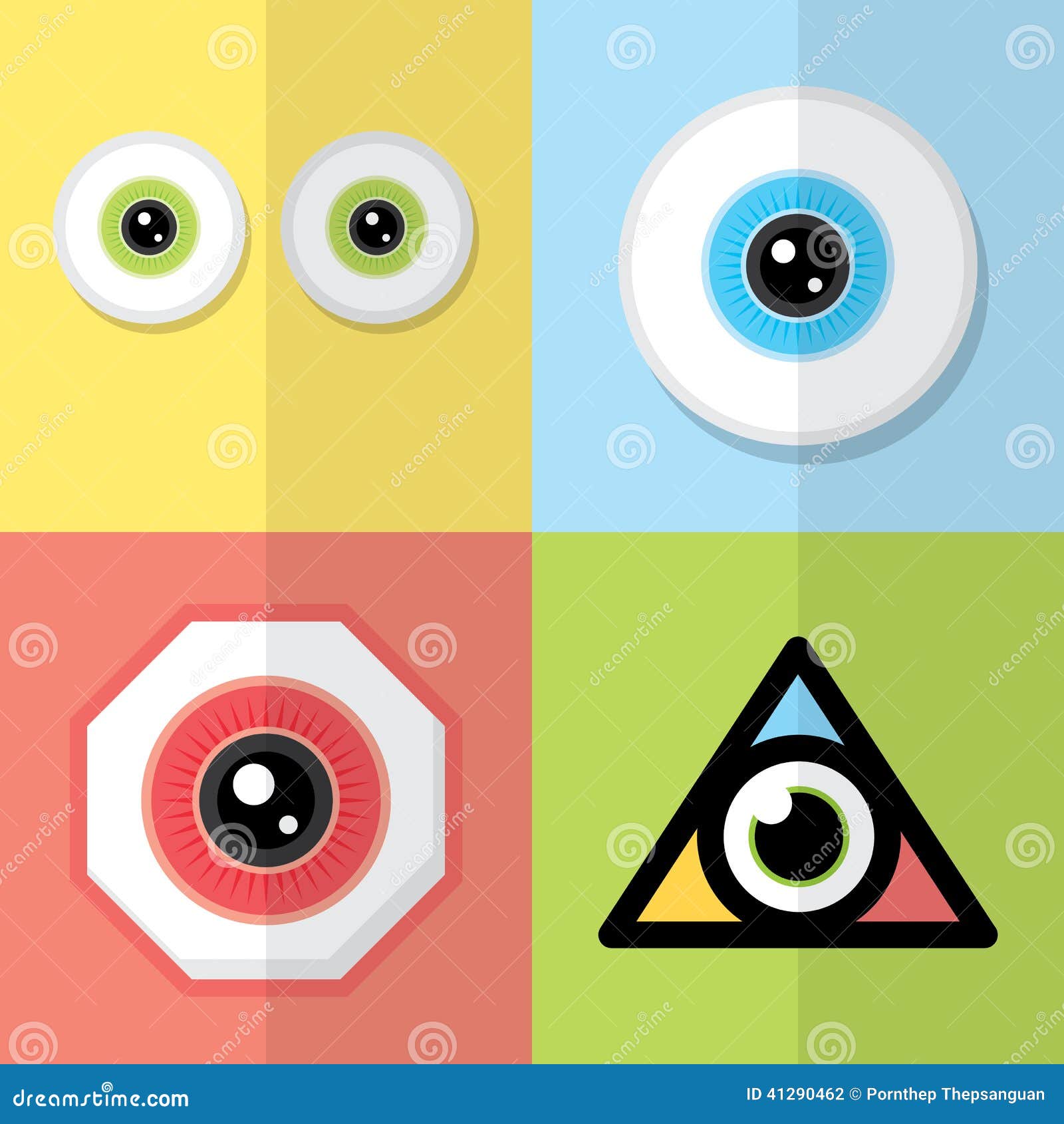 Eye design stock vector. Illustration of curve, eyeball - 41290462
