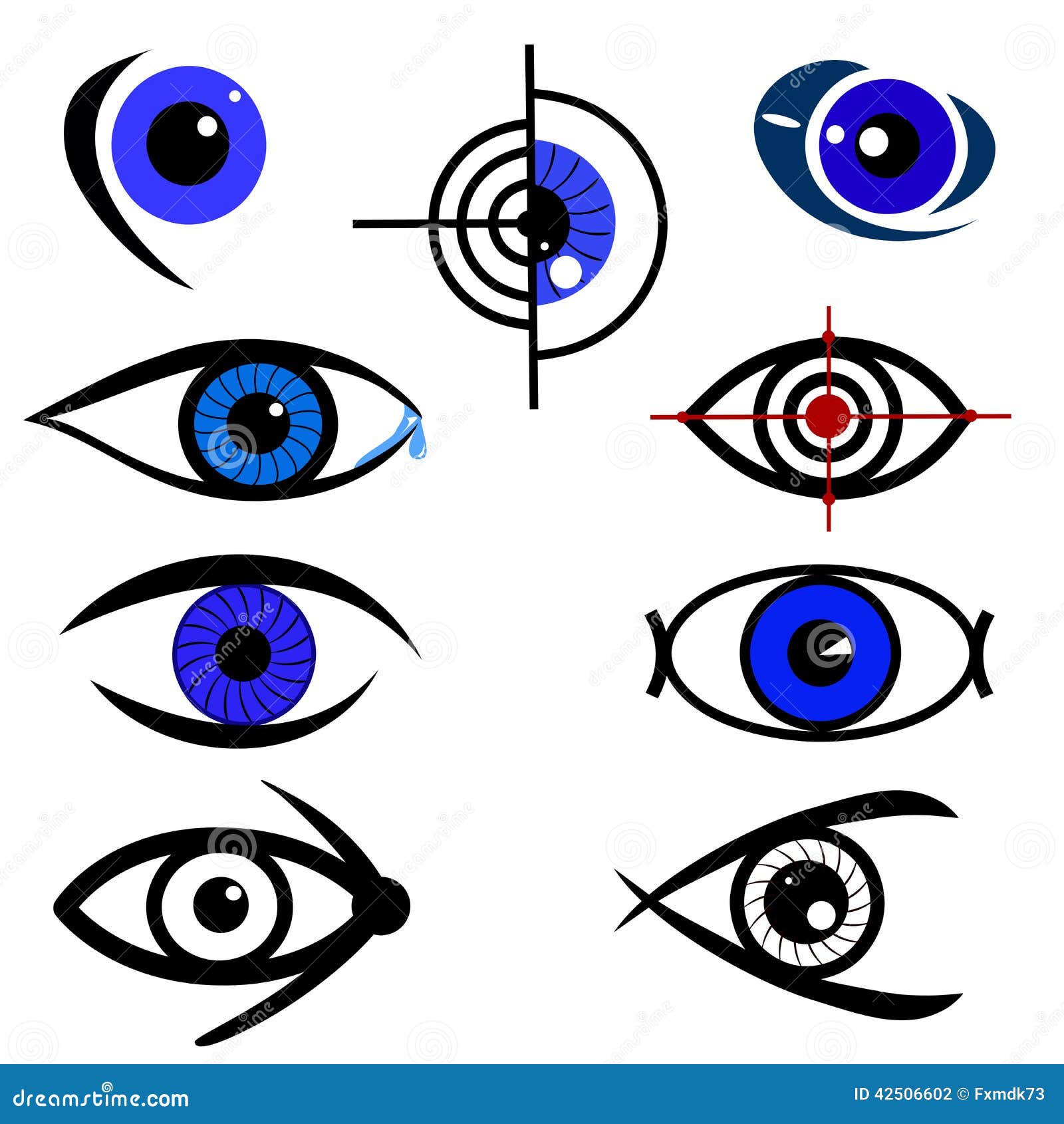 Eye design stock vector. Illustration of element, care - 42506602