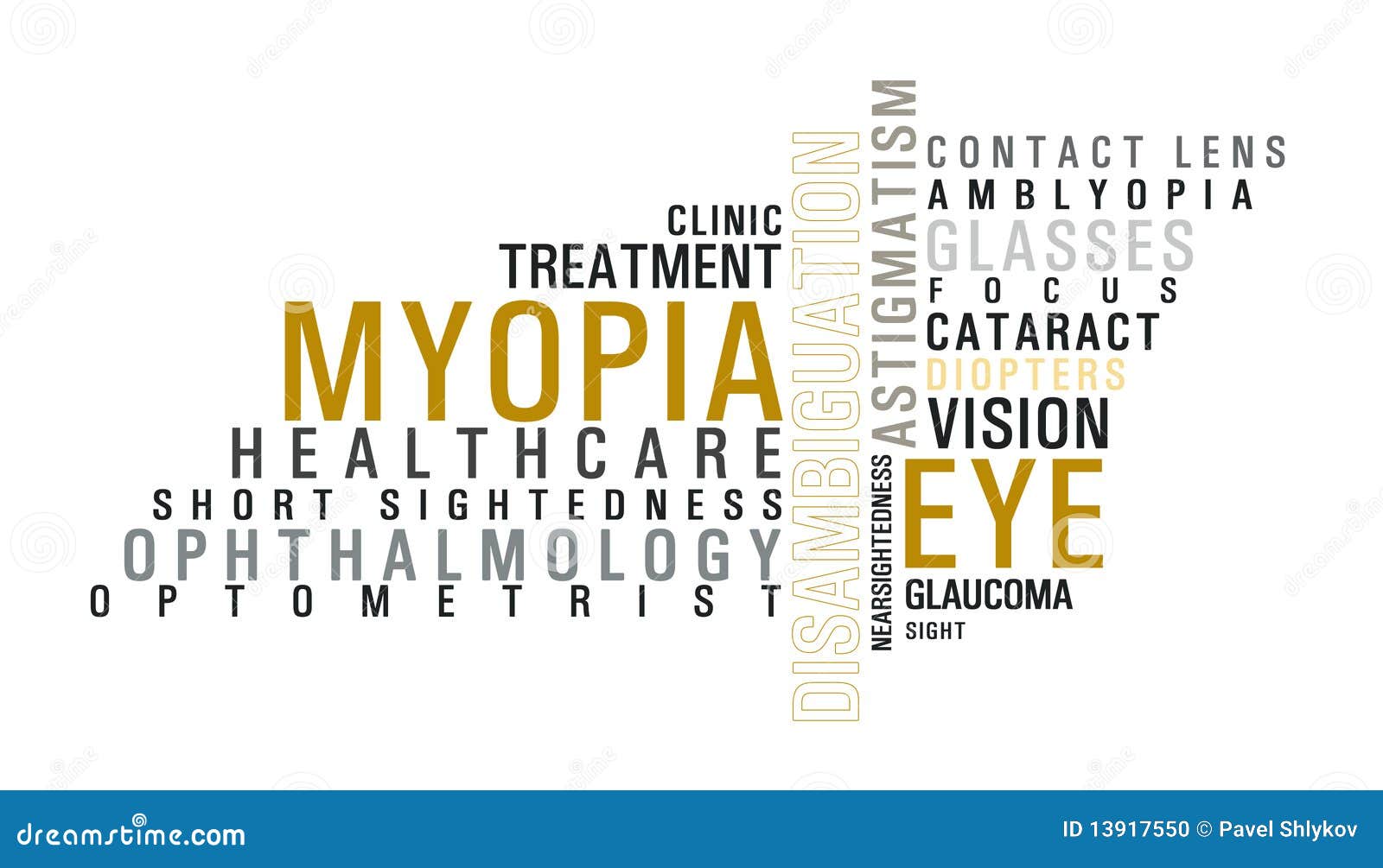 Astigmatism Word Cloud Cartoon Vector | CartoonDealer.com #187807503
