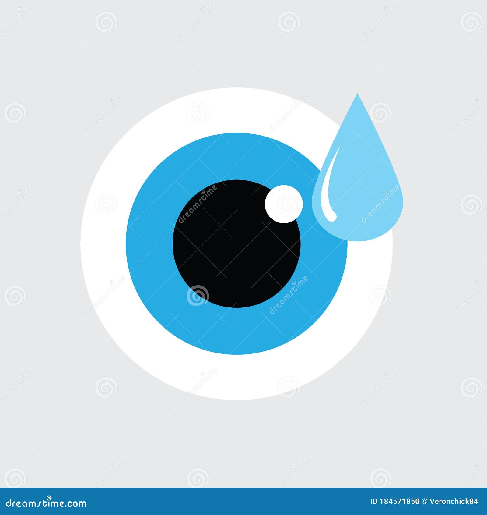Eye drop icon vector sign stock vector. Illustration of hospital ...