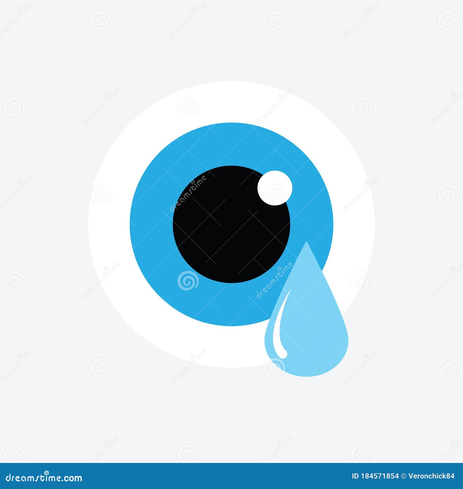 Eye drop icon vector sign stock vector. Illustration of liquid - 184571854