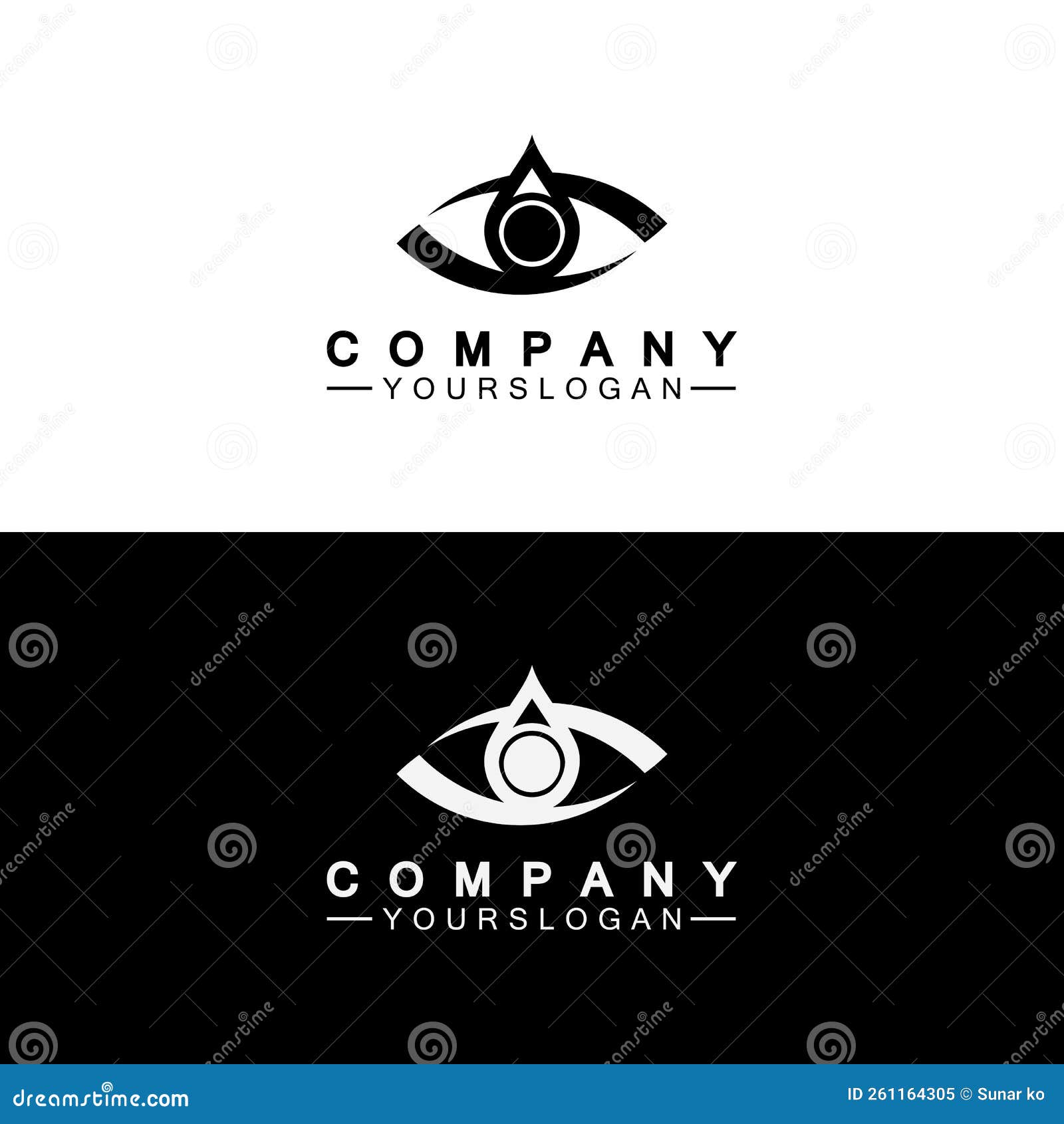 Eye Drop Logo Icon Design Template Stock Vector - Illustration of ...