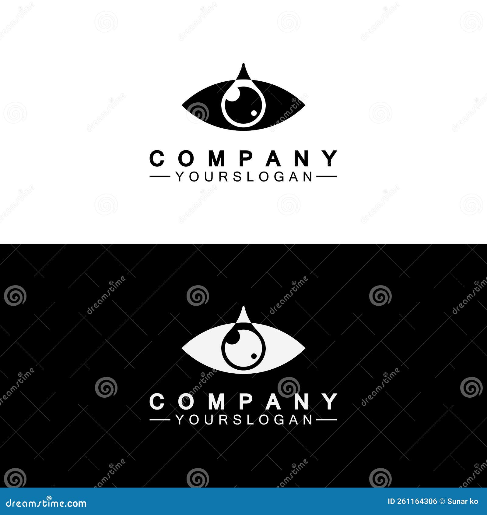 Eye Drop Logo Icon Design Template Stock Vector - Illustration of ...