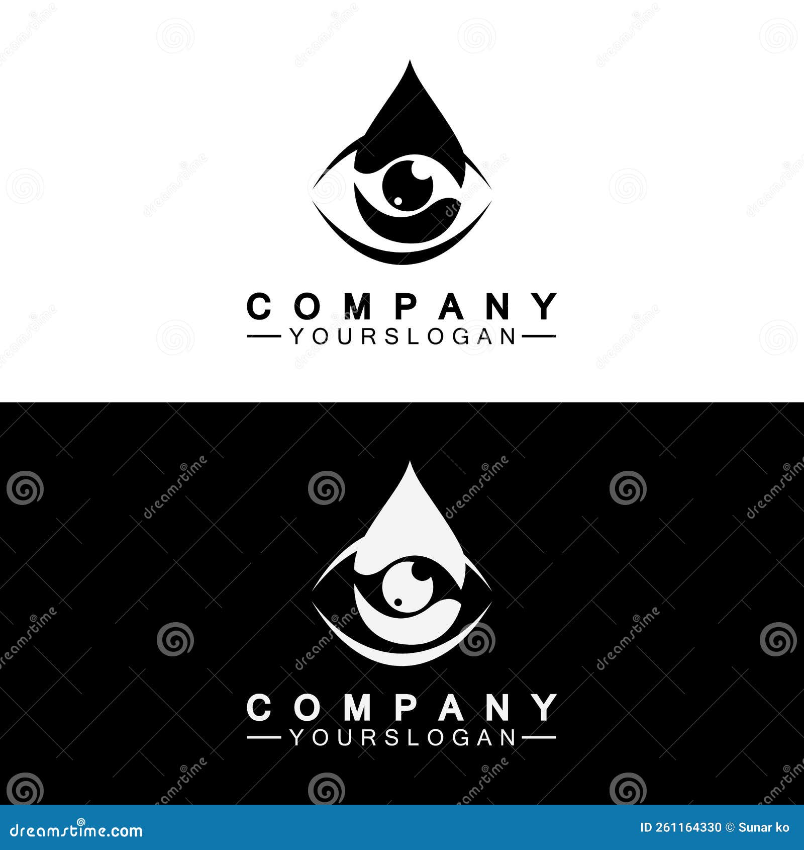 Eye Drop Logo Icon Design Template Stock Vector - Illustration of ...