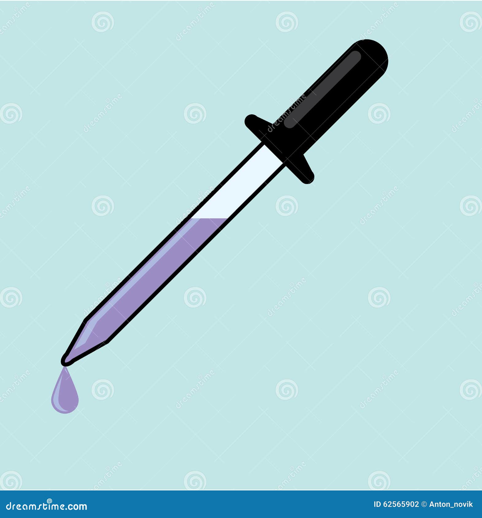 Eye dropper vector stock vector. Illustration of eyedropper - 62565902