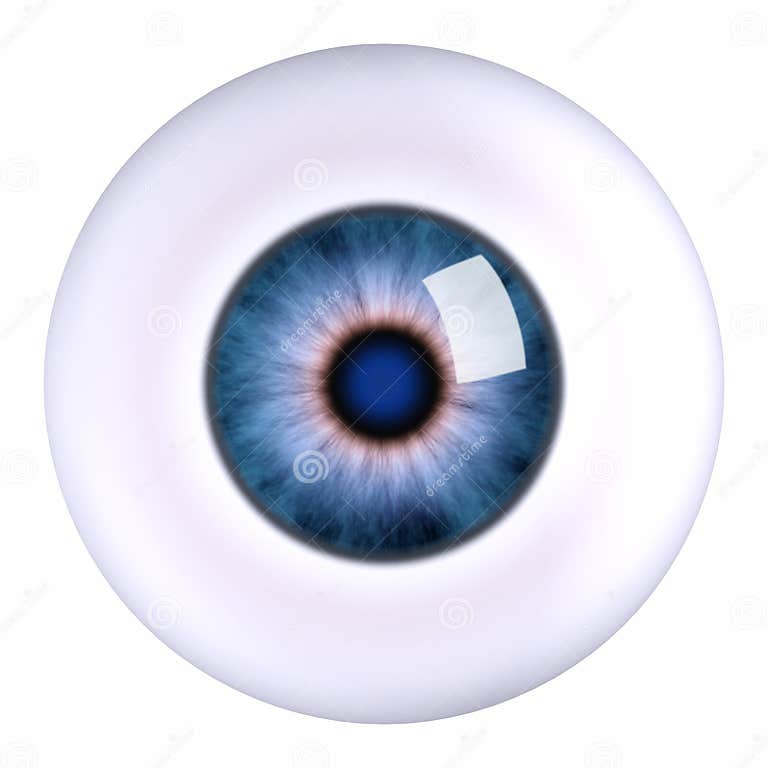 Eye eyeball stock illustration. Illustration of colorful - 3232281