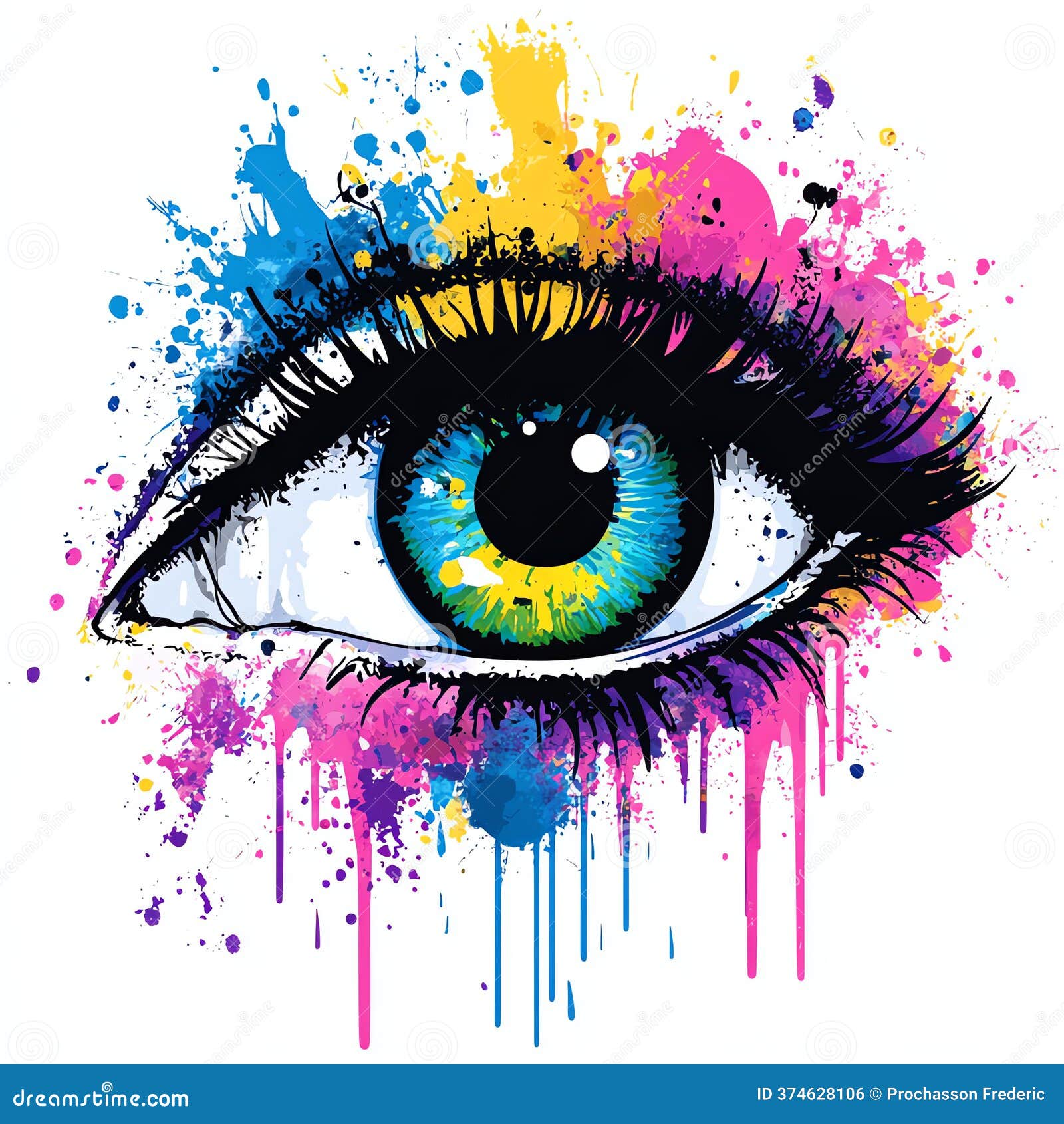 Graffiti Sticker Art Designs Of The Street Basketball Illustrations In ...