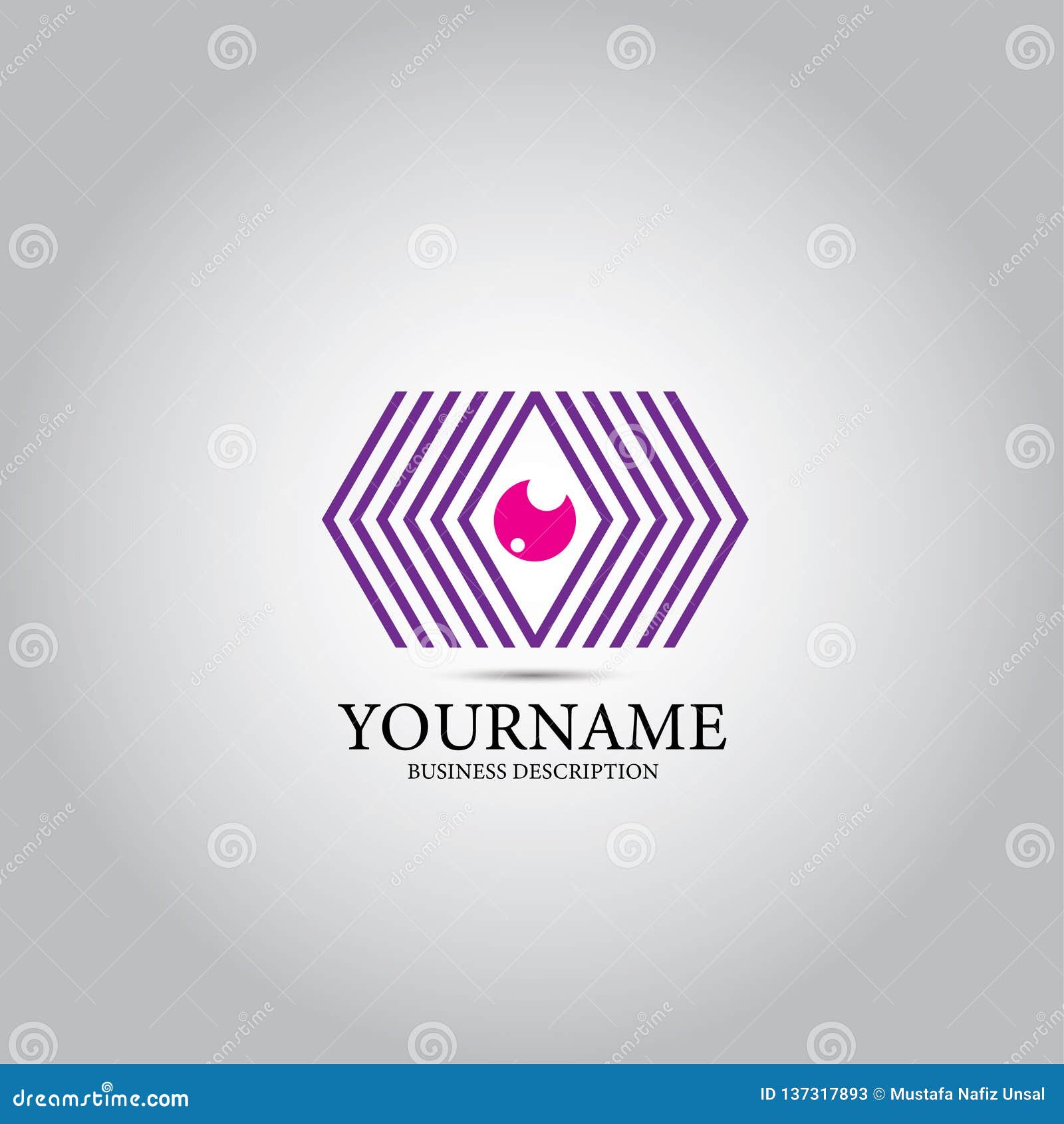 Eye Grid Design Logo stock vector. Illustration of diamond - 137317893